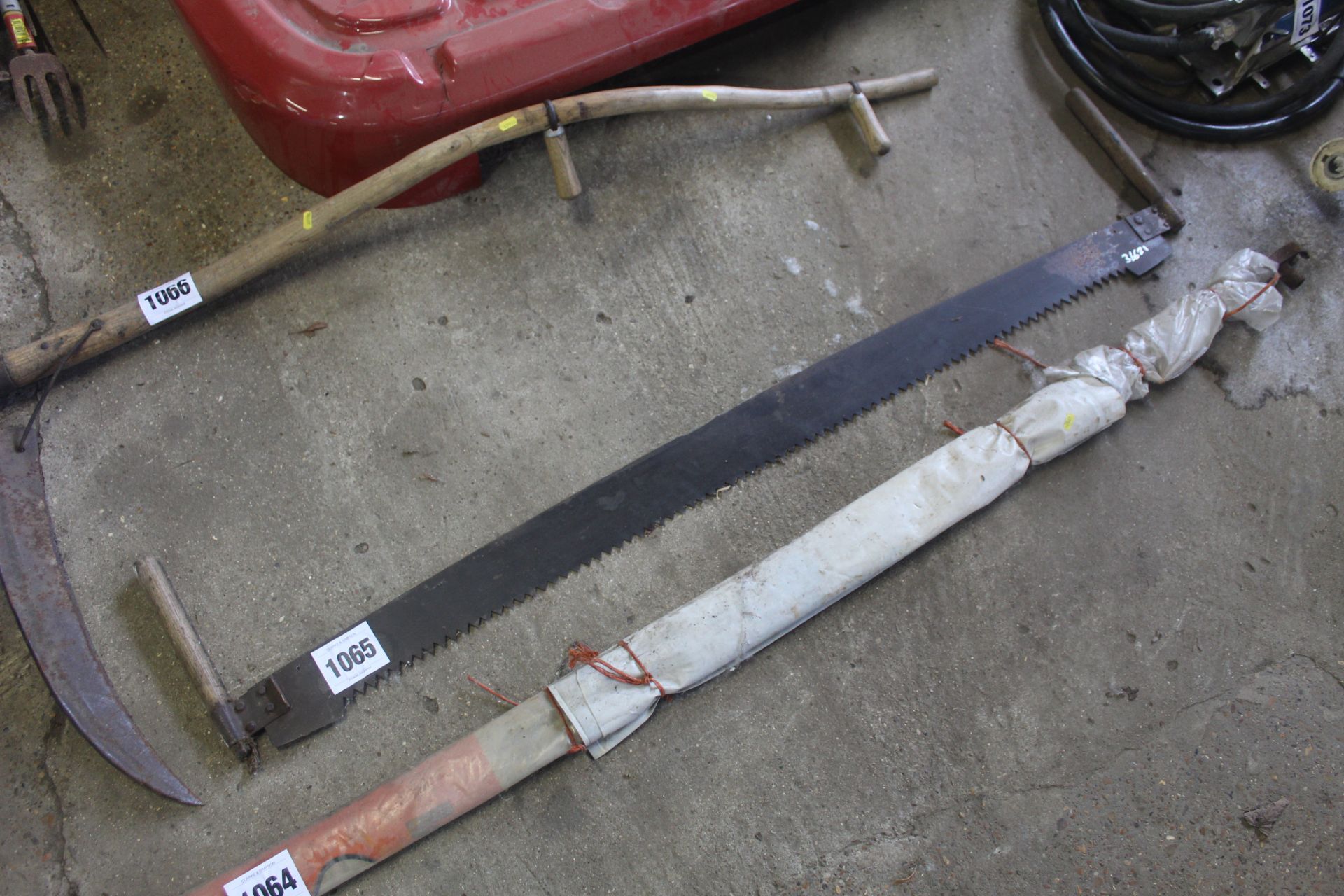 Pit saw.