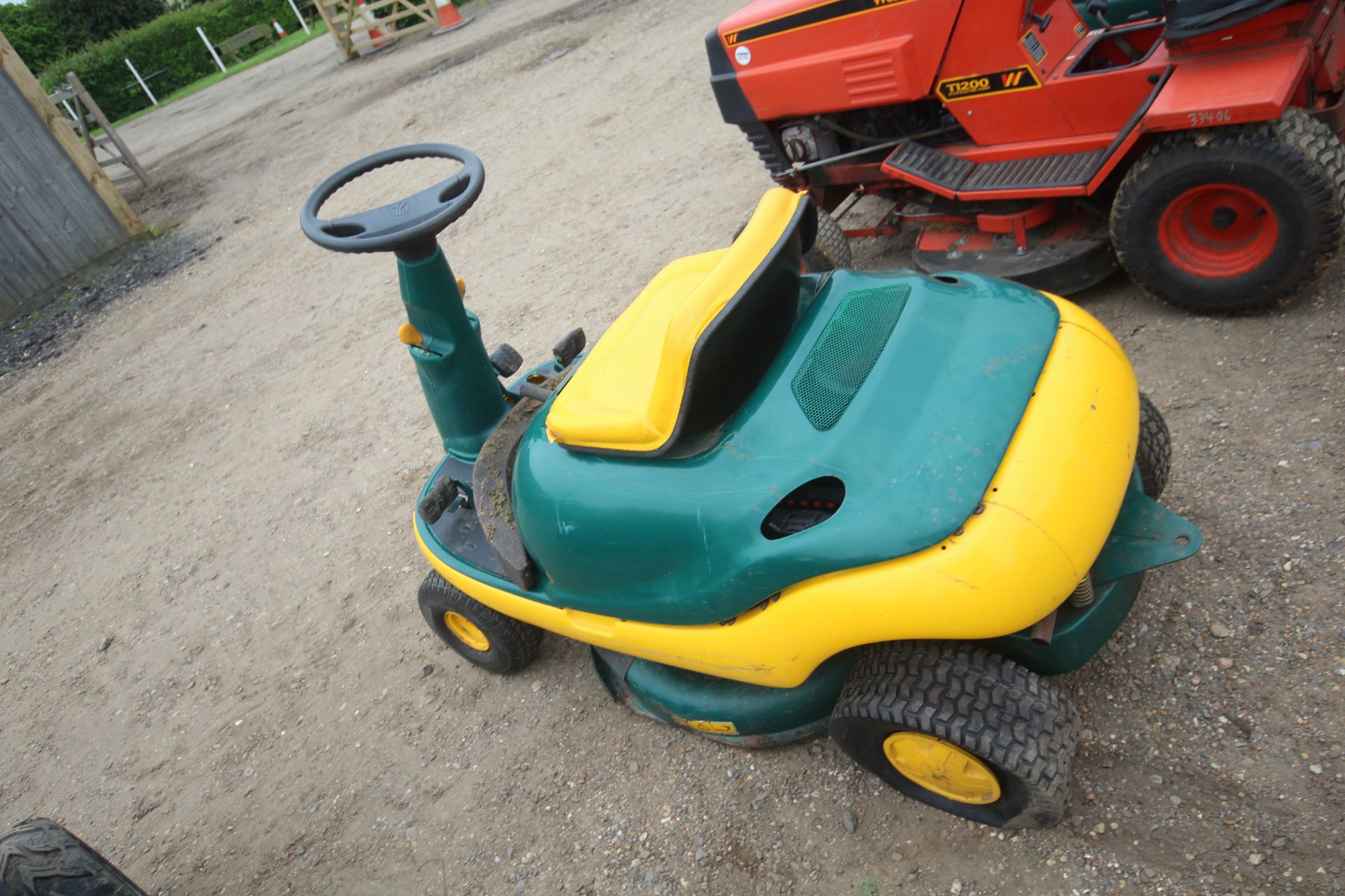 Yardman 70 ride-on mower. Key held.