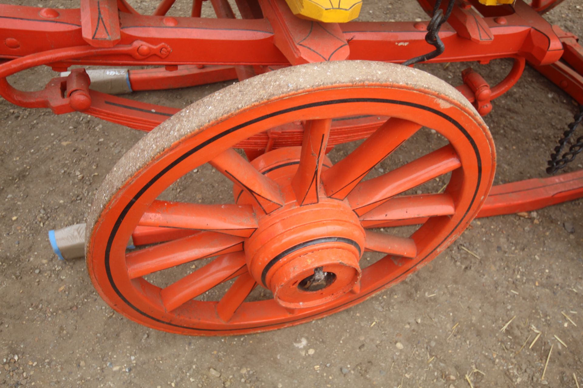 Four wheel wagon.
