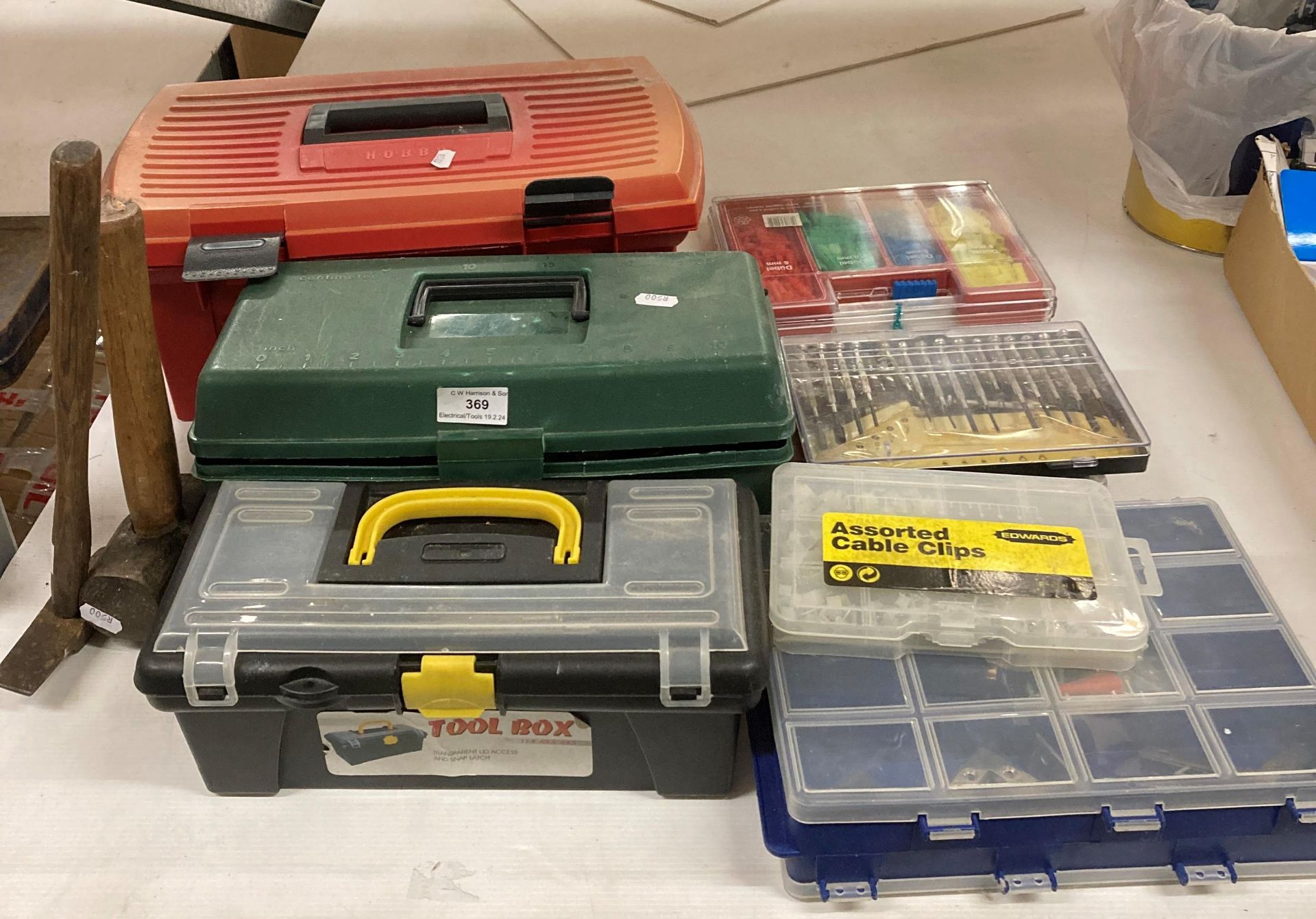 8 x assorted boxes and contents - precision screwdriver sets ...