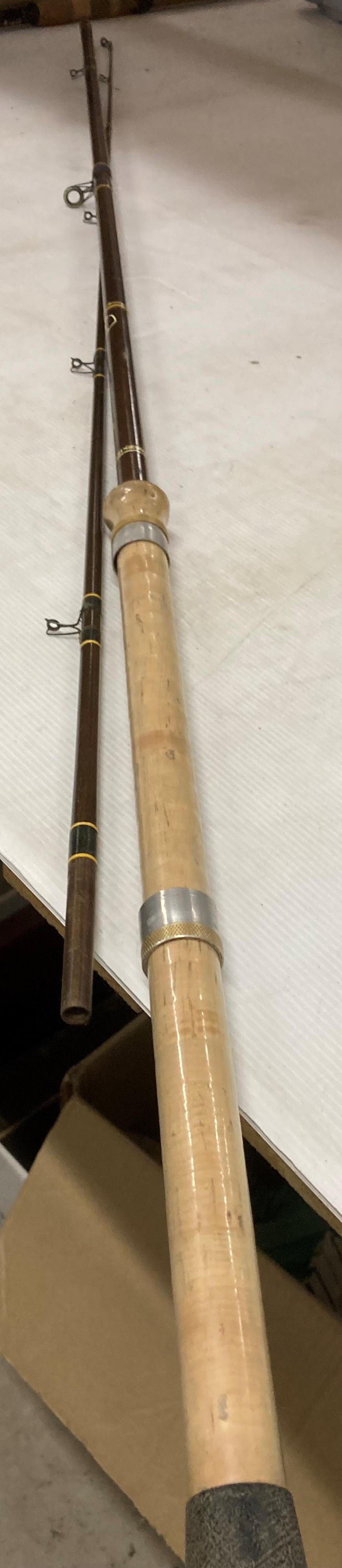Sundridge 9' 2-piece ledgermatch fishing rod complete with a tube (U12)