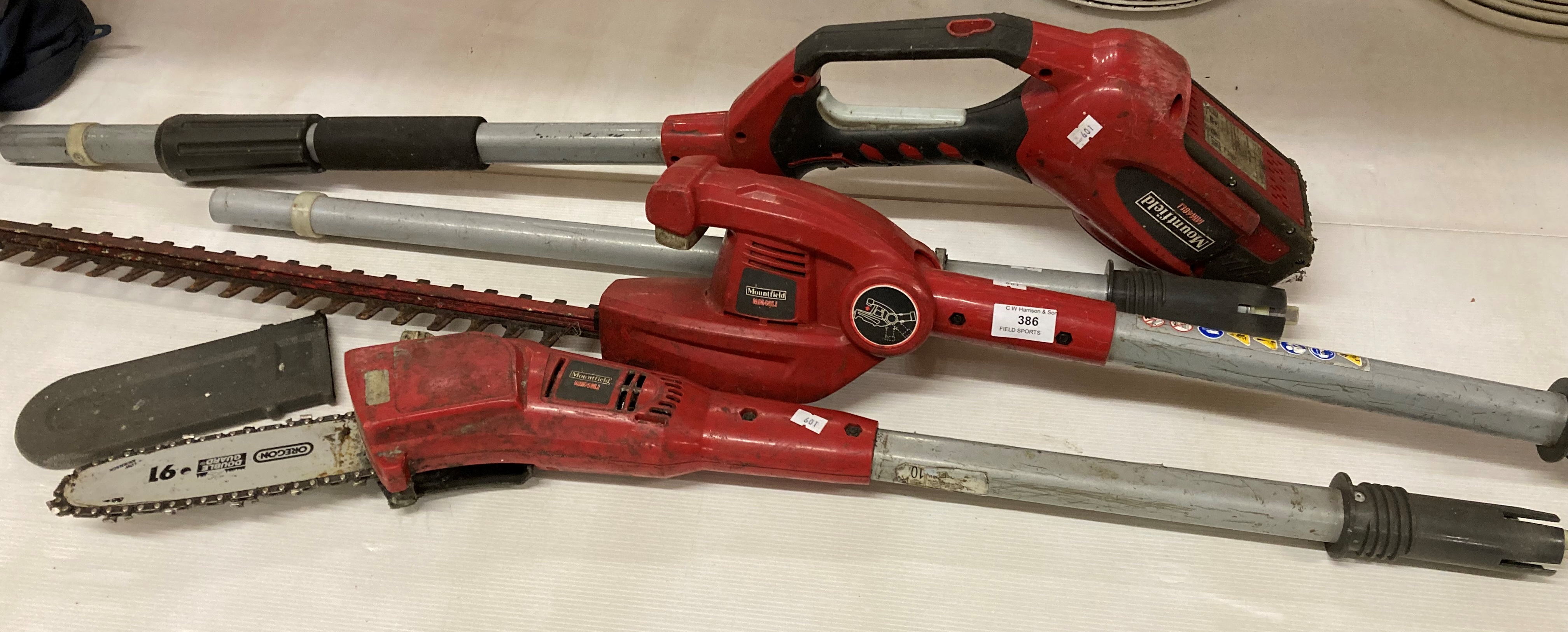 Mountfield MM48Li battery powered telescopic 2 in 1 multi tool complete ...