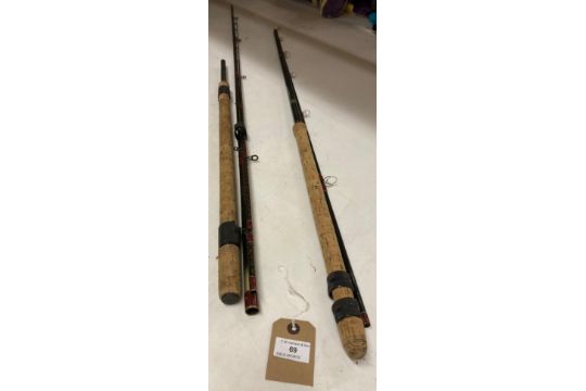 Silstar Traverse X 12' graphite medium feeder rod and a Hizard 2 piece ...