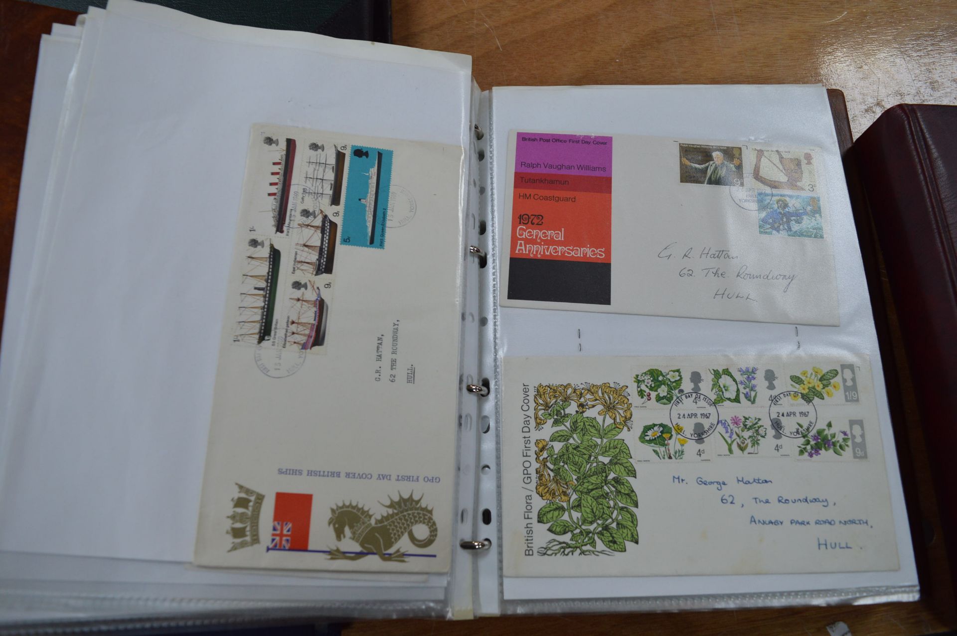 Album of Post Office First Day Covers