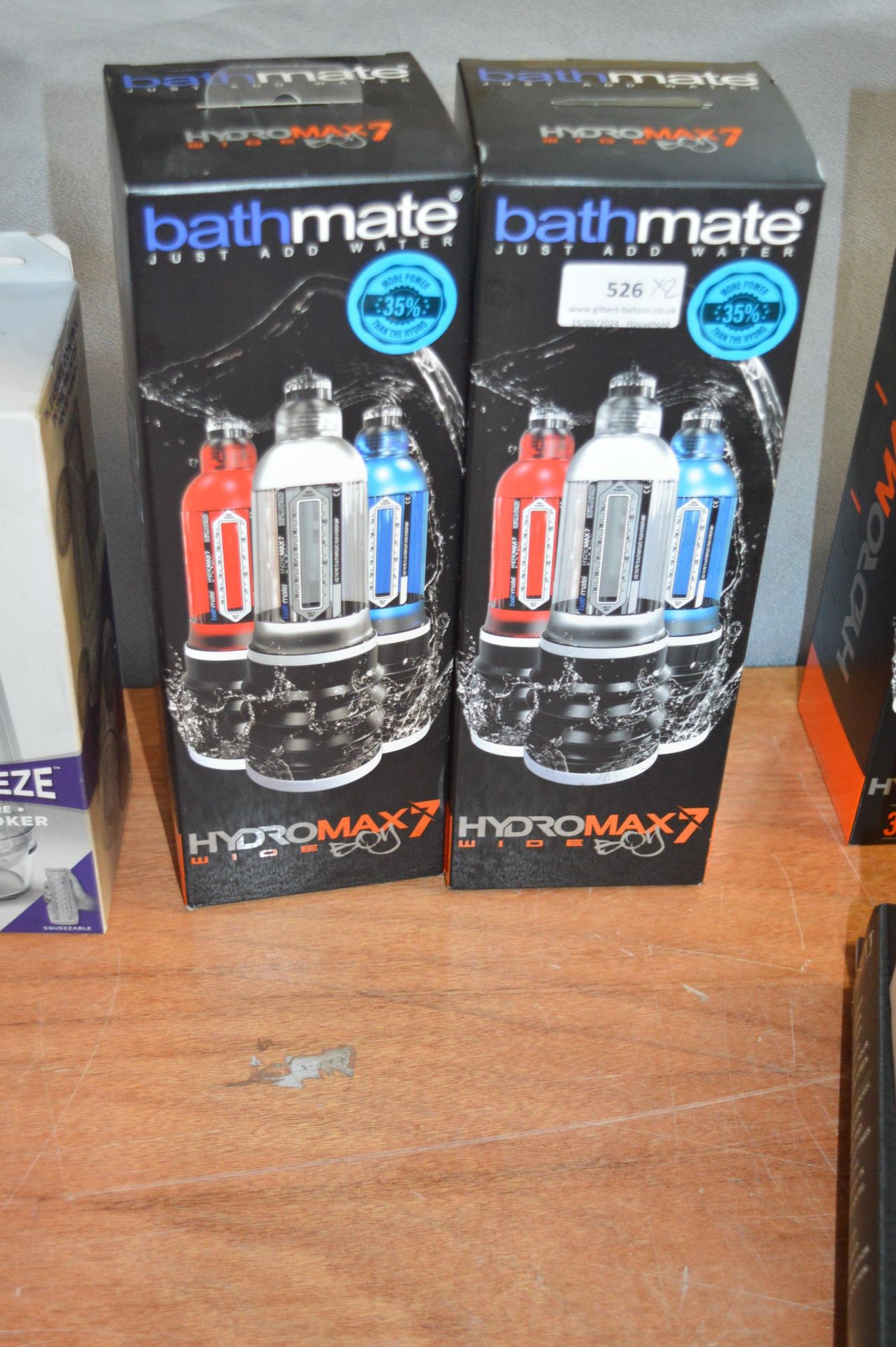 Two Bath Mate Hydro Max 7 Male Massagers (0ver 18's only)