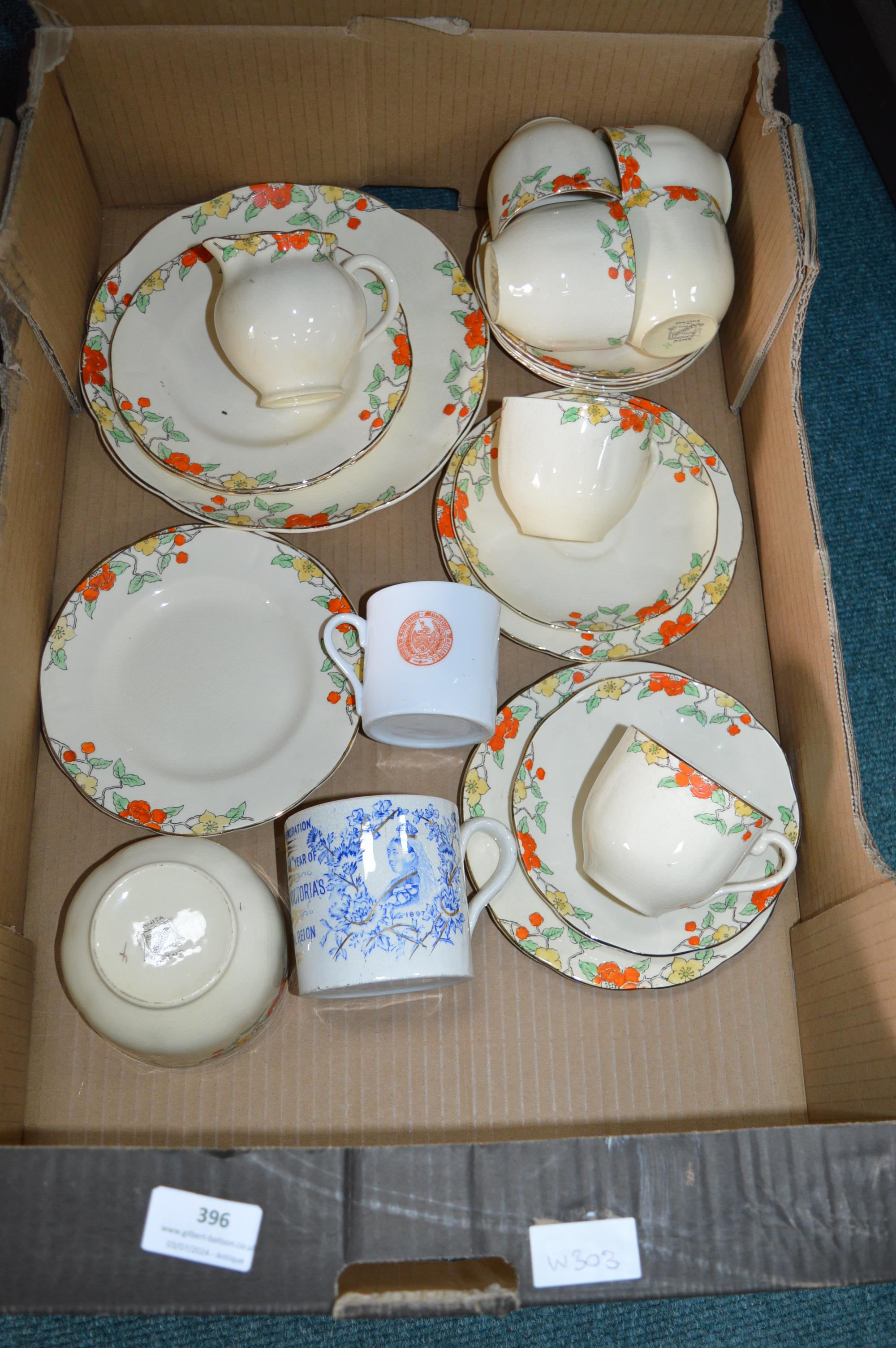 Royal Leighton Part Tea Set etc.