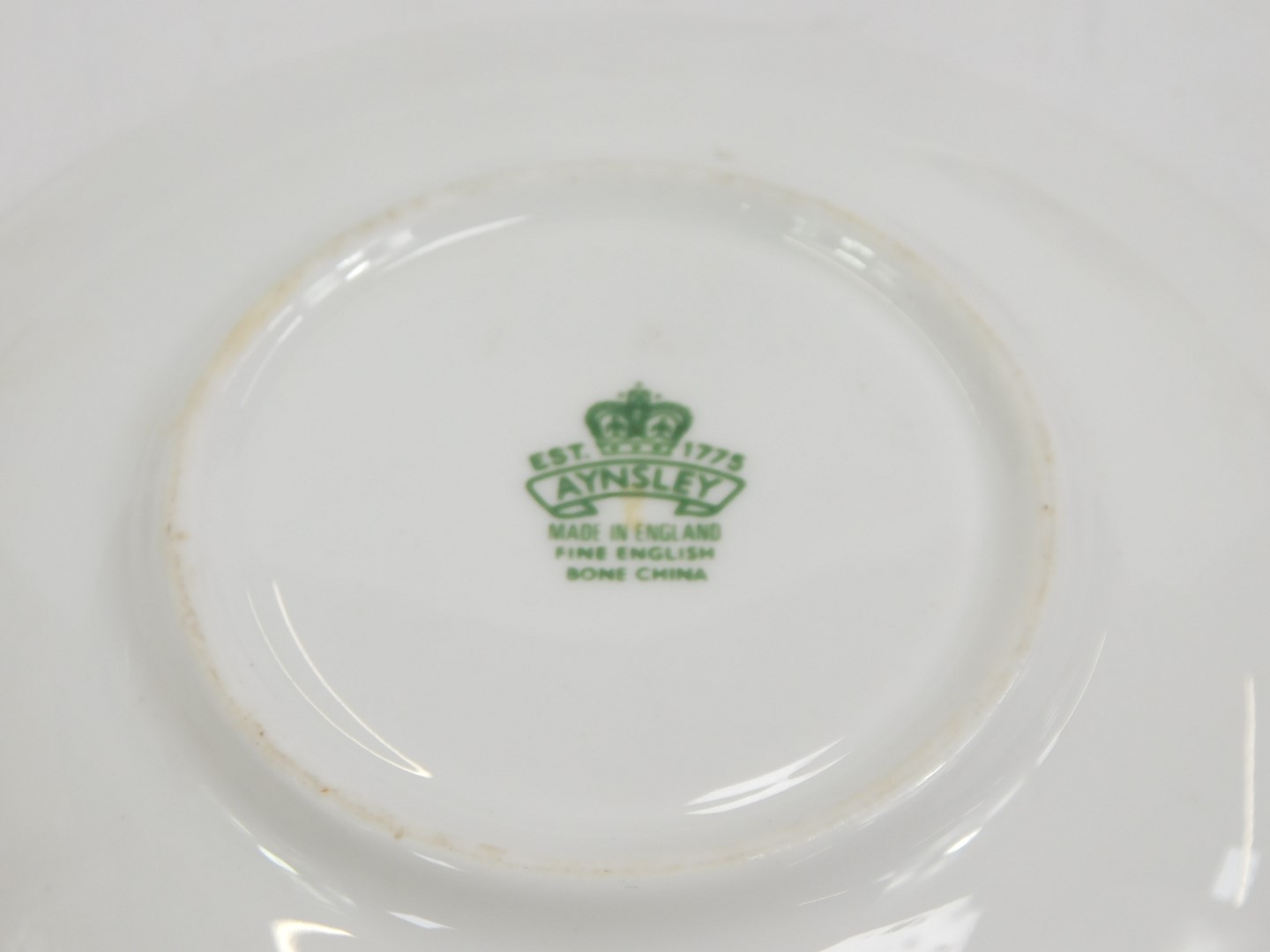 An Aynsley porcelain Orchard Gold pattern part tea service, comprising ...