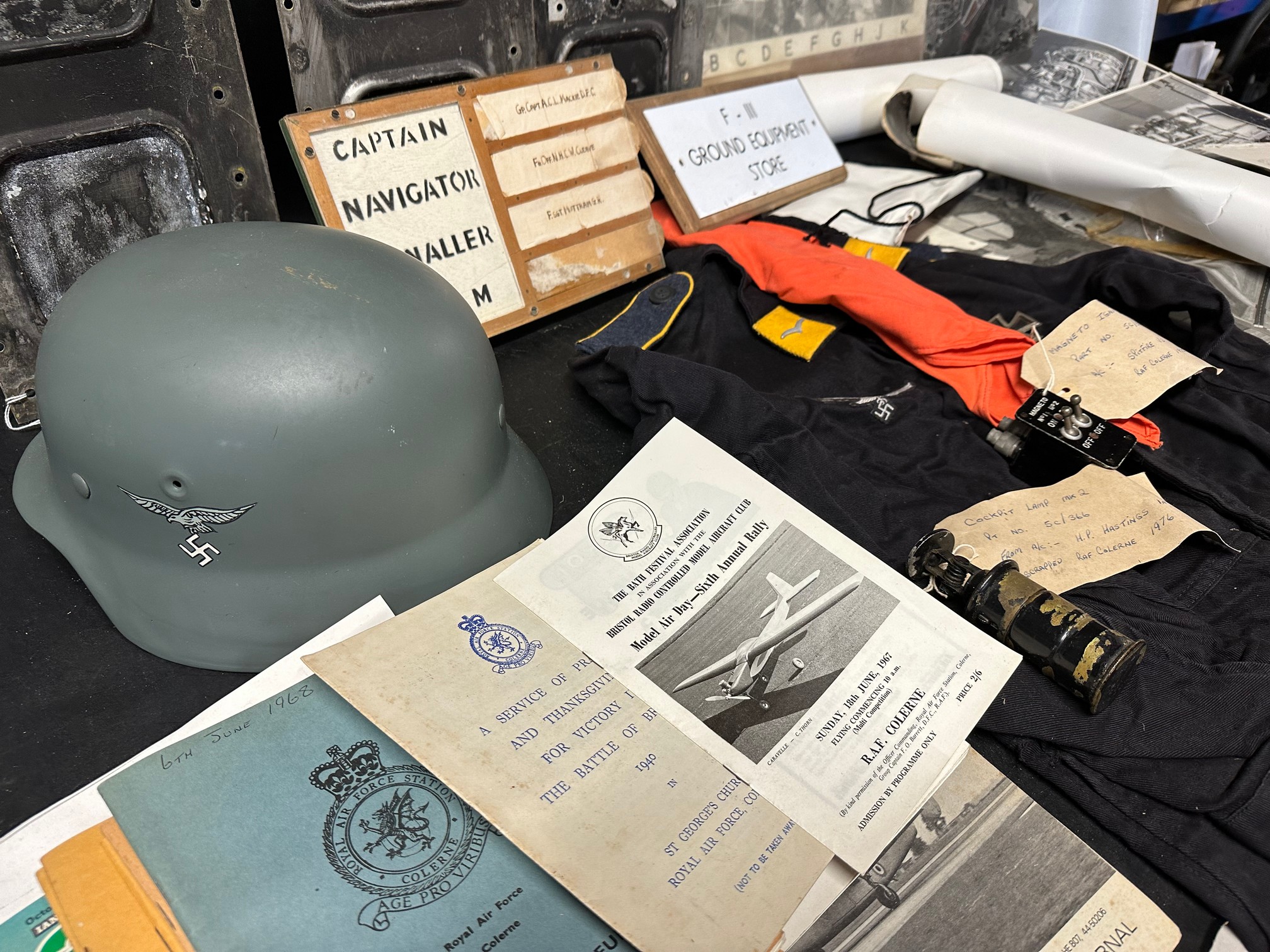Local aviation aeronautical history interest - RAF Colerne including an ...