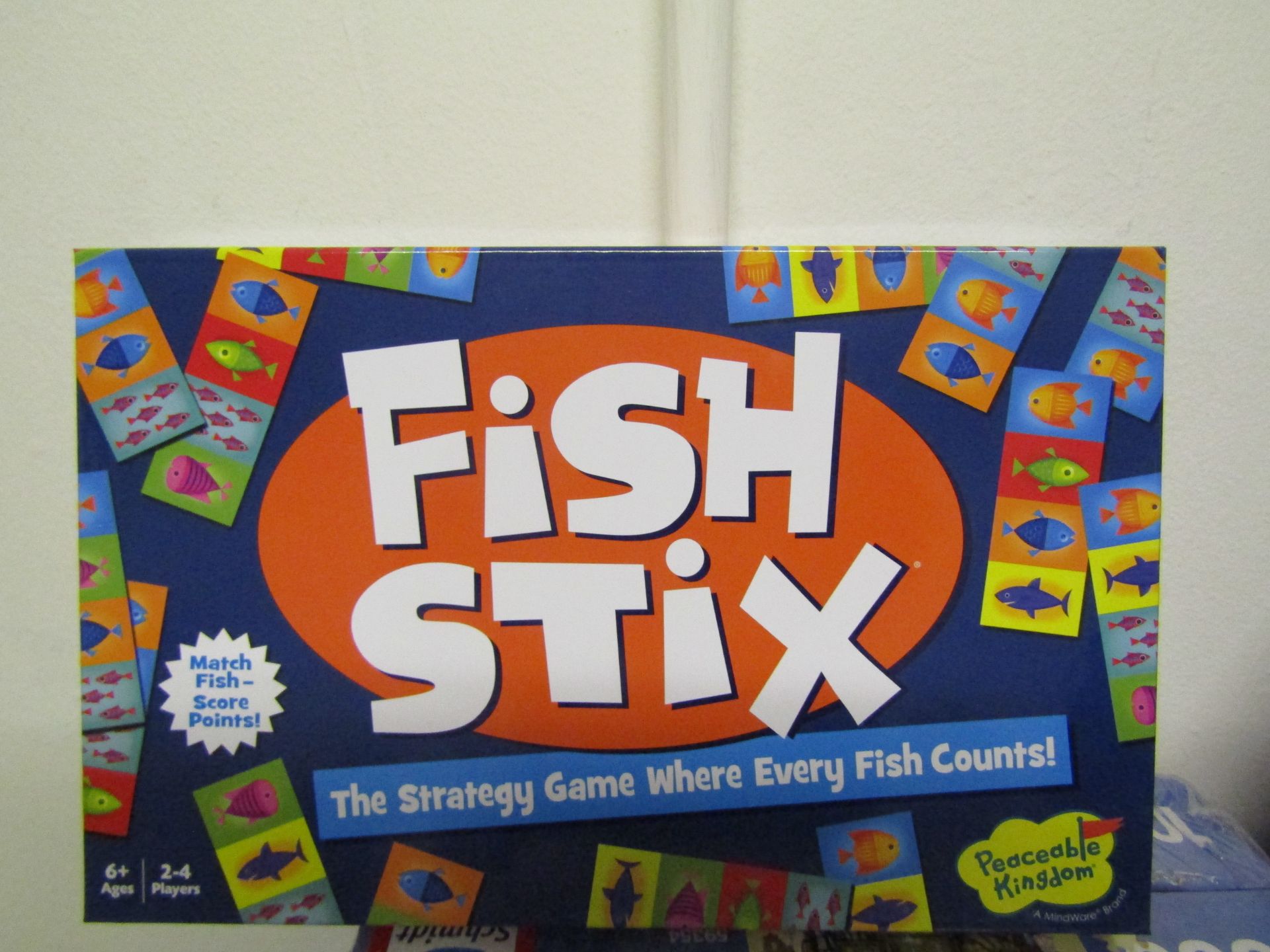 Fish Stix ( The Strategy Game Where Every Fish Counts )New & Boxed