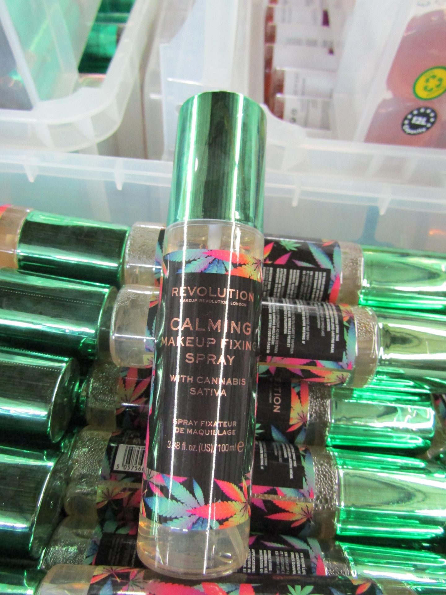 3x Revolution - Calming Makeup Fixing Spray With Cannabis Sativa 100ml ...