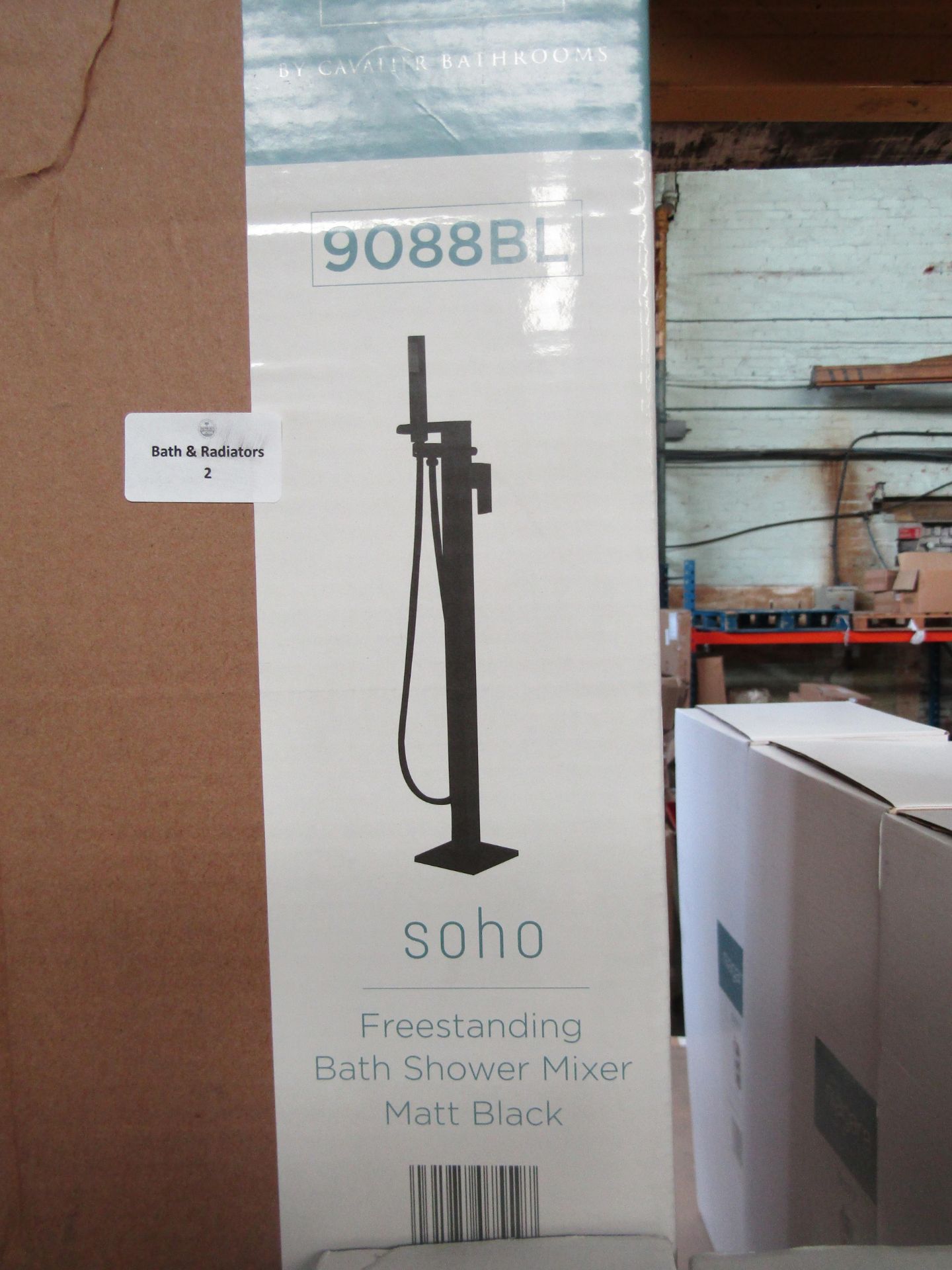 Niagara - Soho Freestanding Bath & Shower Mixer - Matt Black - 9088BL ...