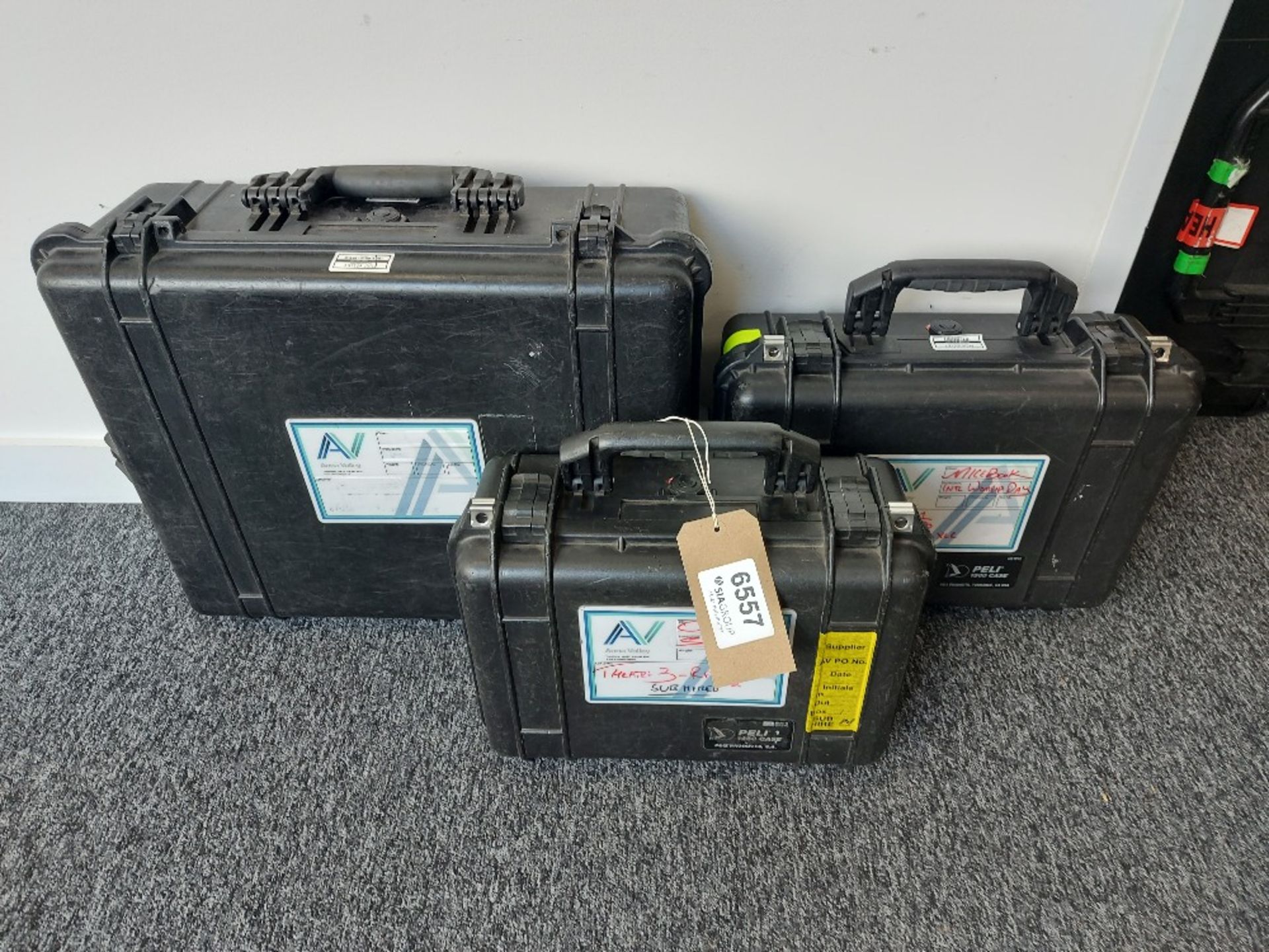 (3) Assorted Protective Cases