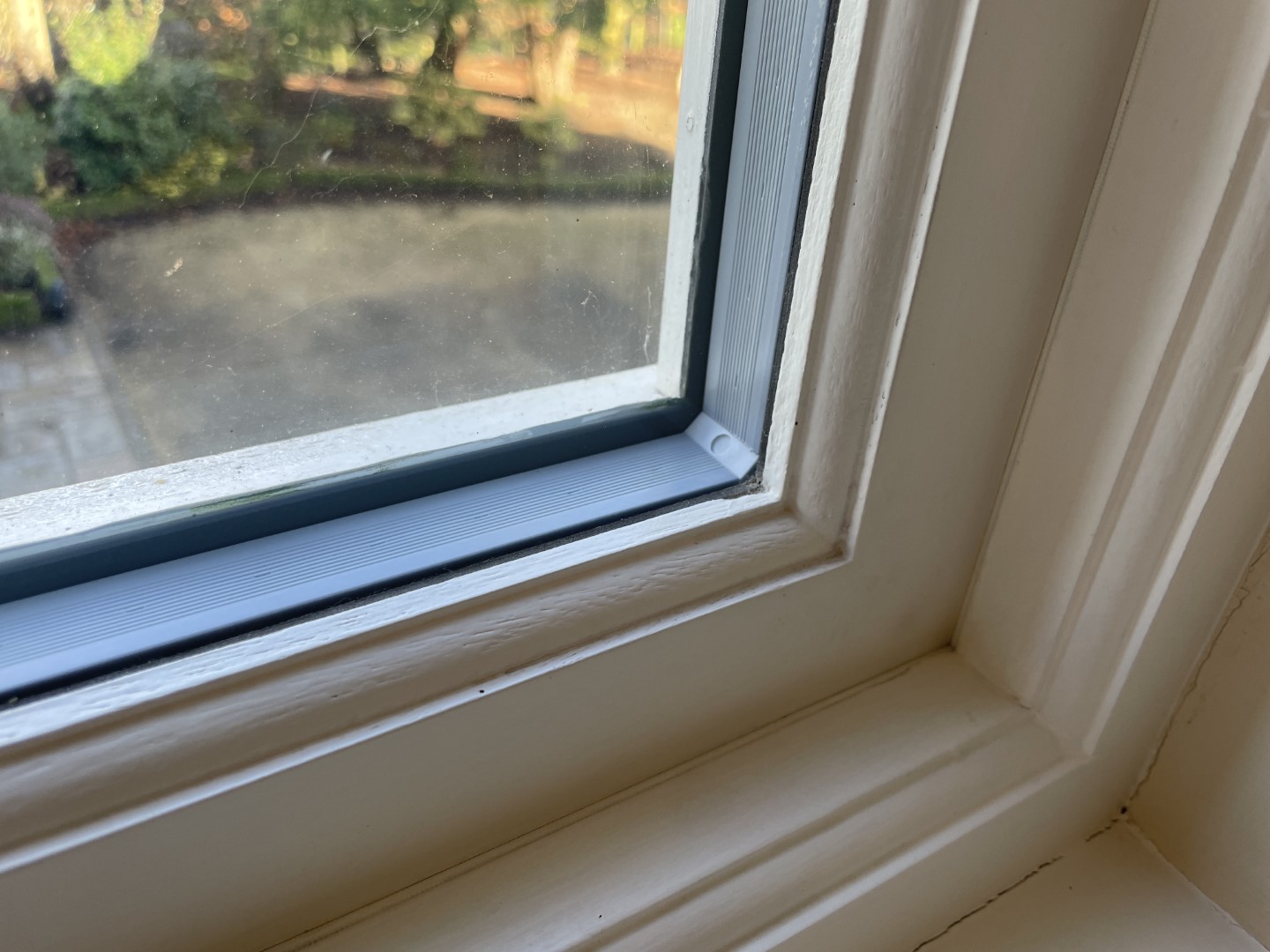 1 x Hardwood Timber Double Glazed & Leaded Window Frame - Ref: PAN216 ...