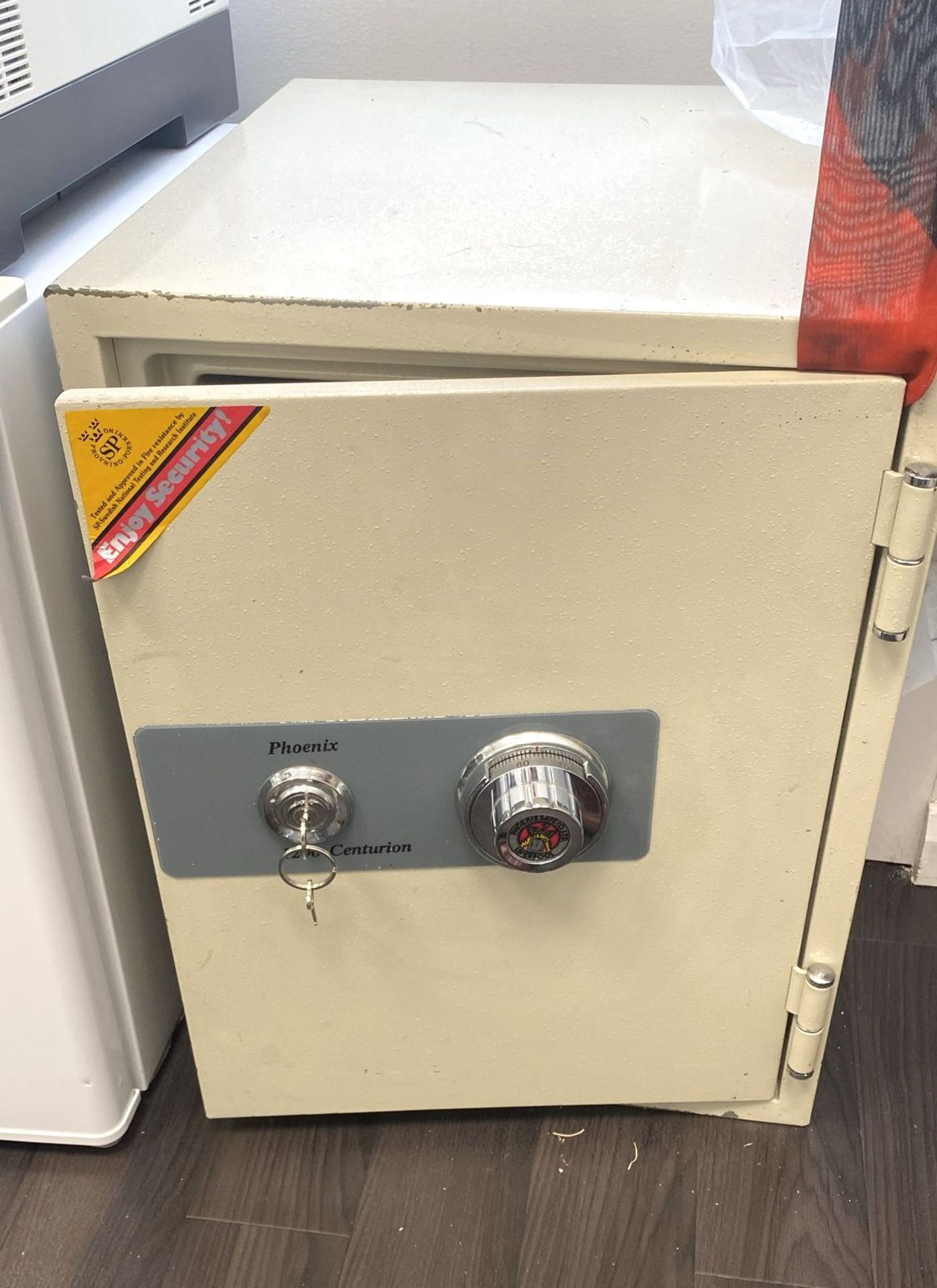 1 x Phoenix Centurion Safe With Keys - Dimensions: H60 x W50 x D50 cms ...