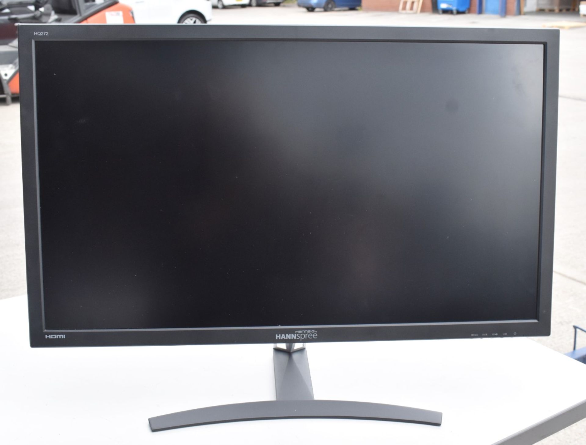 1 x Hanns-G HQ272 27 Inch LCD Monitor - Model HQ272PPB - 2560x1440 WQHD ...