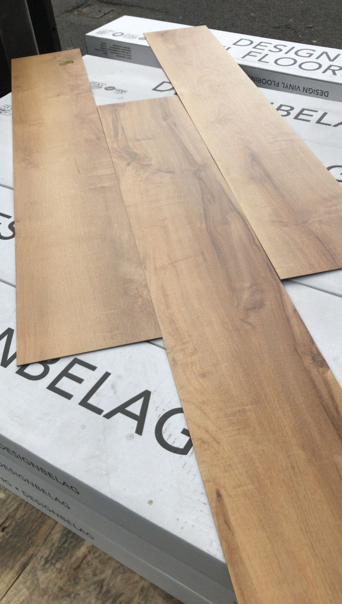 Amtico Form Commercial Grade LVT Flooring - Natural Oak Design Strip ...