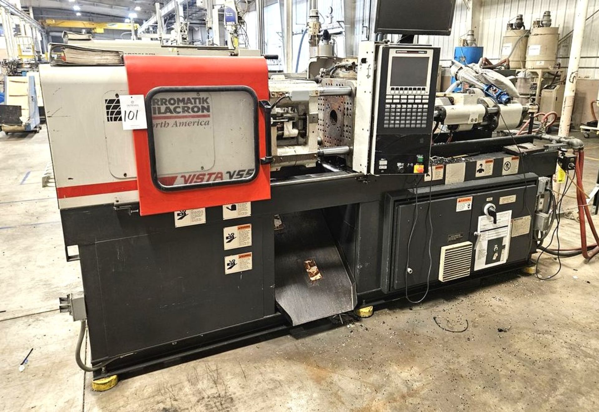 Ferromatik Milacron Vista V55-2.97 Plastic Injection Molding Machine, S ...