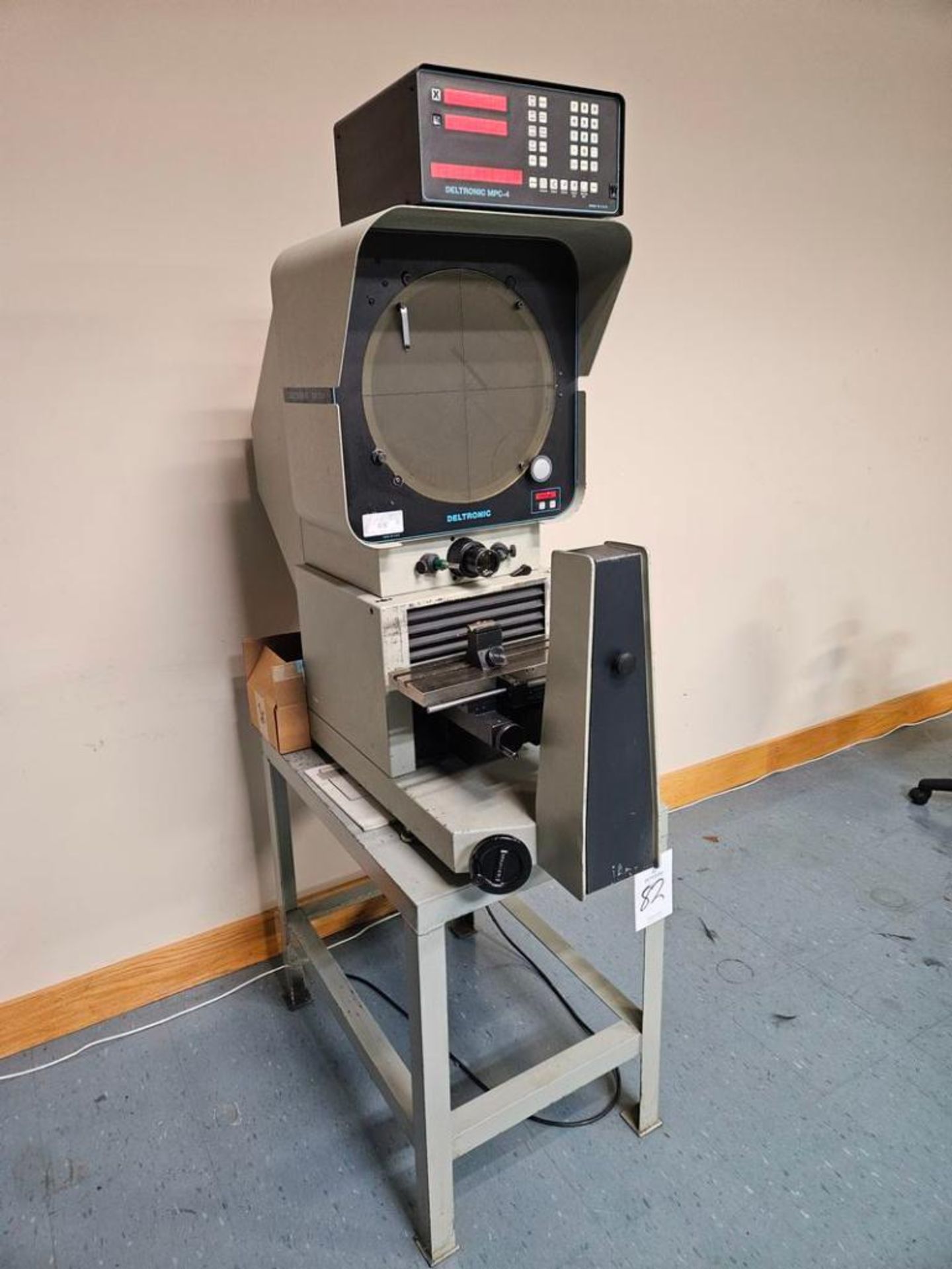 Deltronic DH214-MPC-4E 14" Optical Comparator, S/N 2191021002 With ...