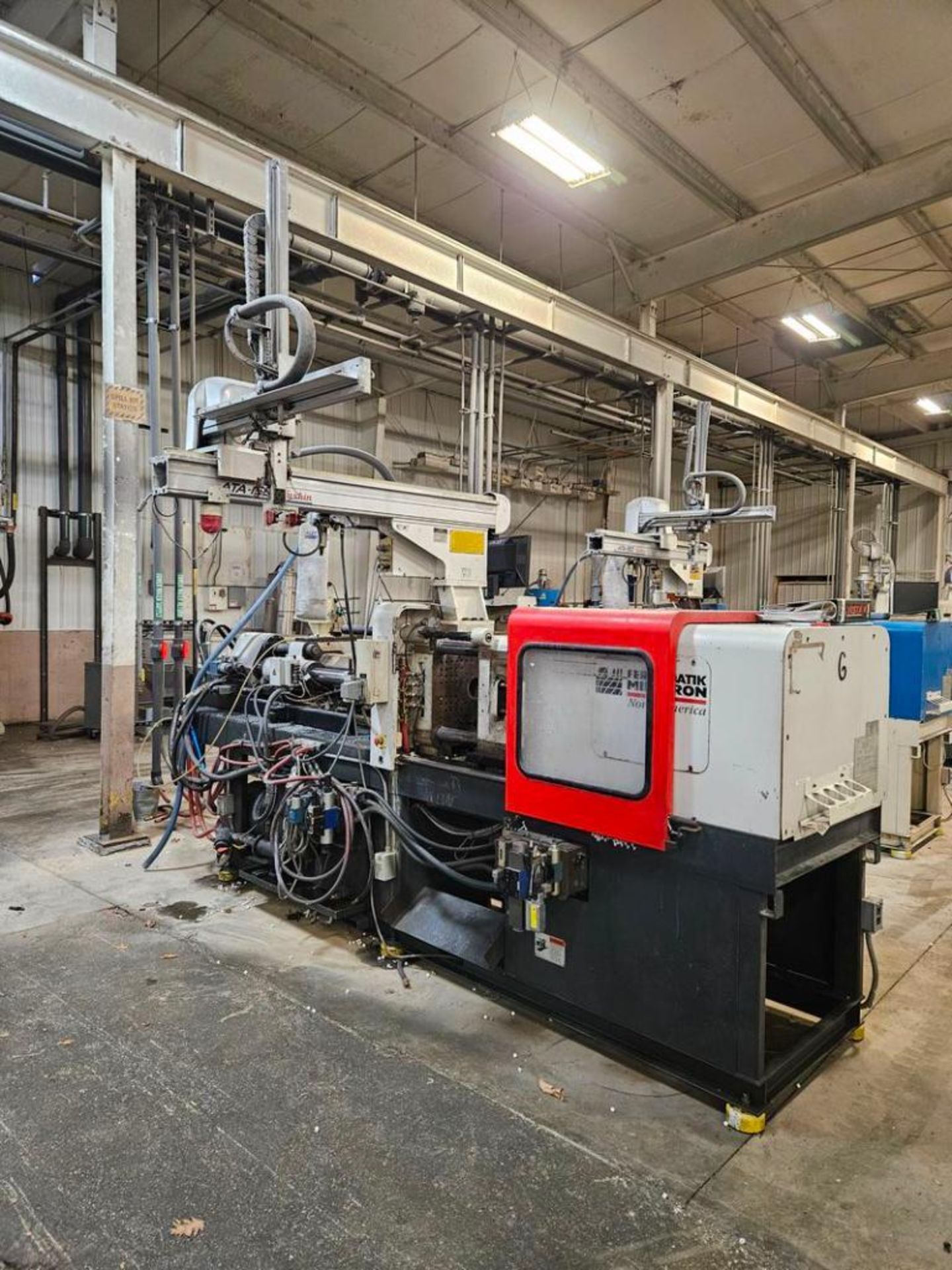 Ferromatik Milacron V85-4.44 Plastic Injection Molding Machine, S/N ...