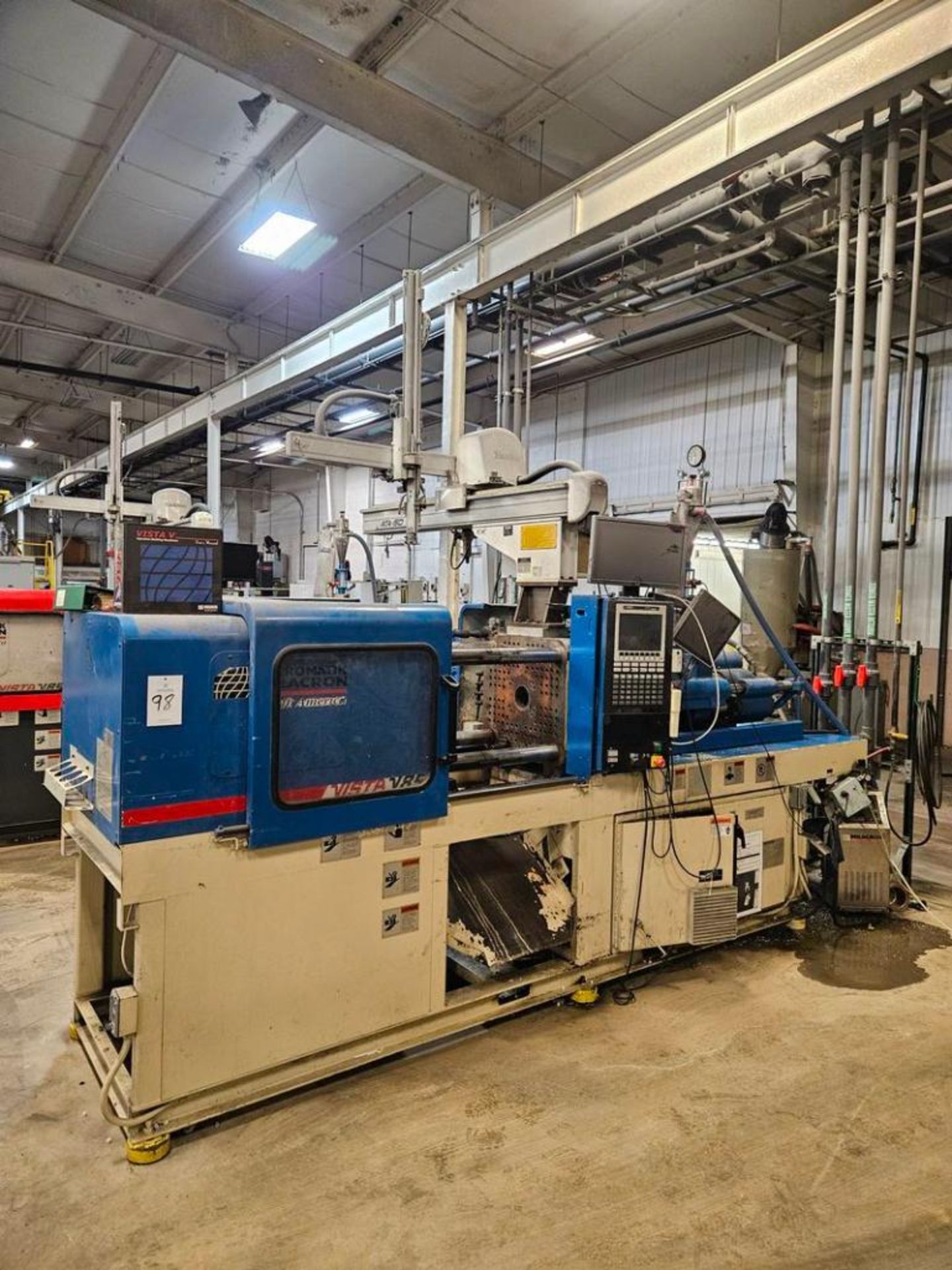 Cincinnati Milacron V85-4.44 Plastic Injection Molding Machine, S/N ...