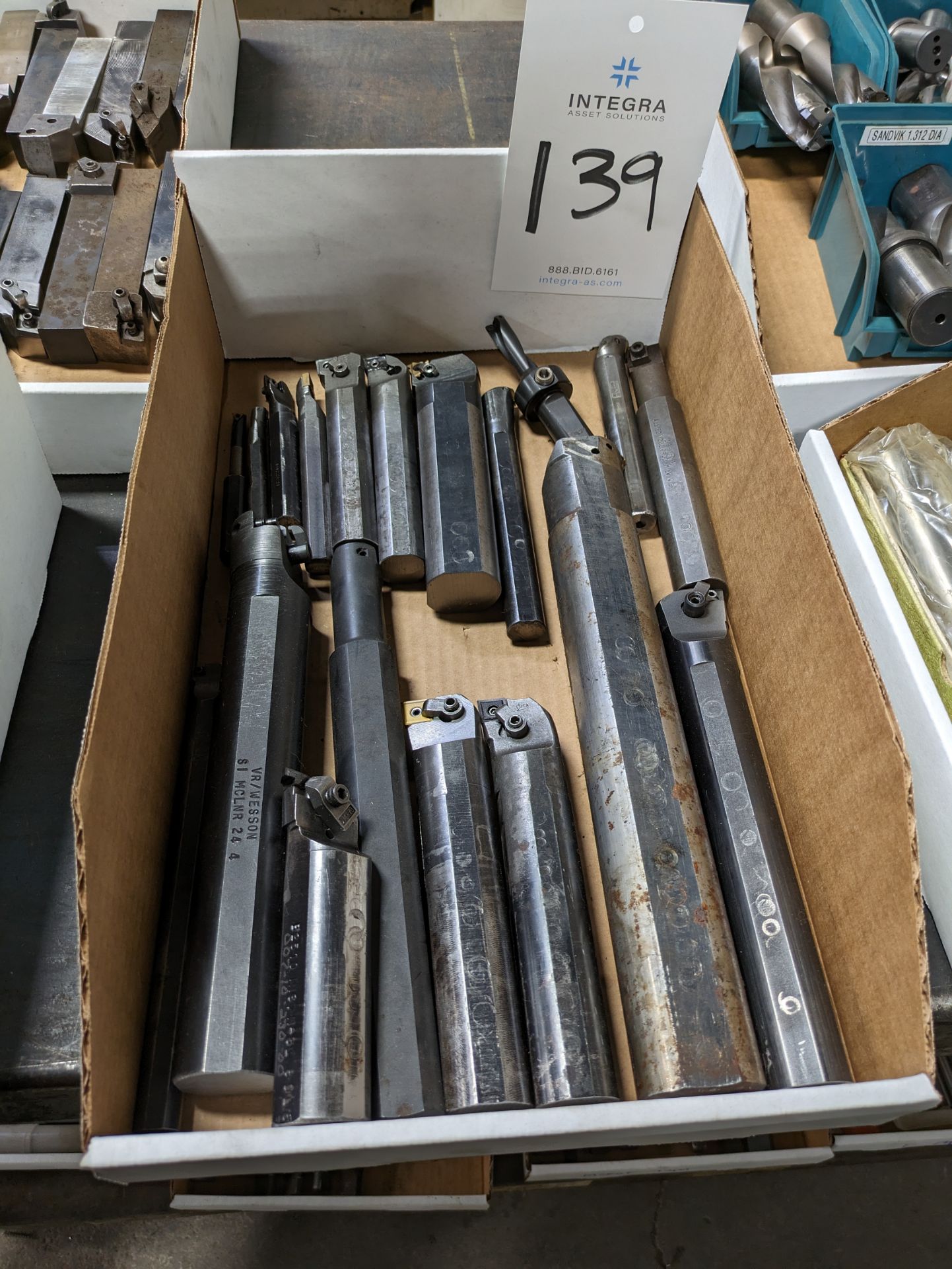 Lot of Assorted Round Shank Insert Holders