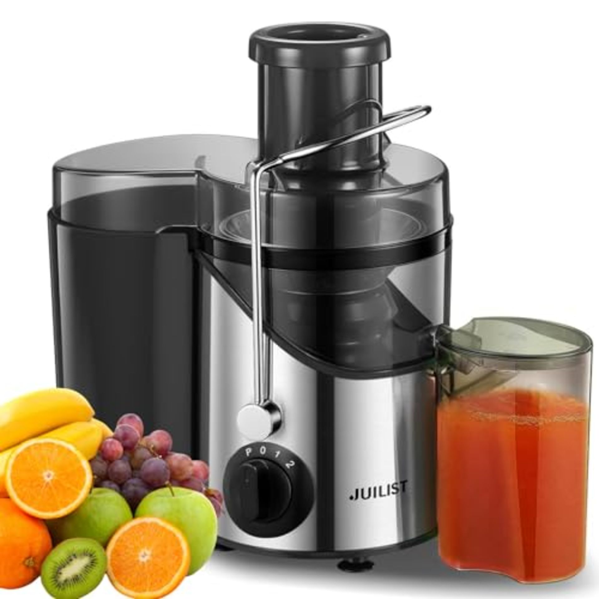 Juilist Juicer Machines, Centrifugal Juicers Whole Fruit and Vegetable ...