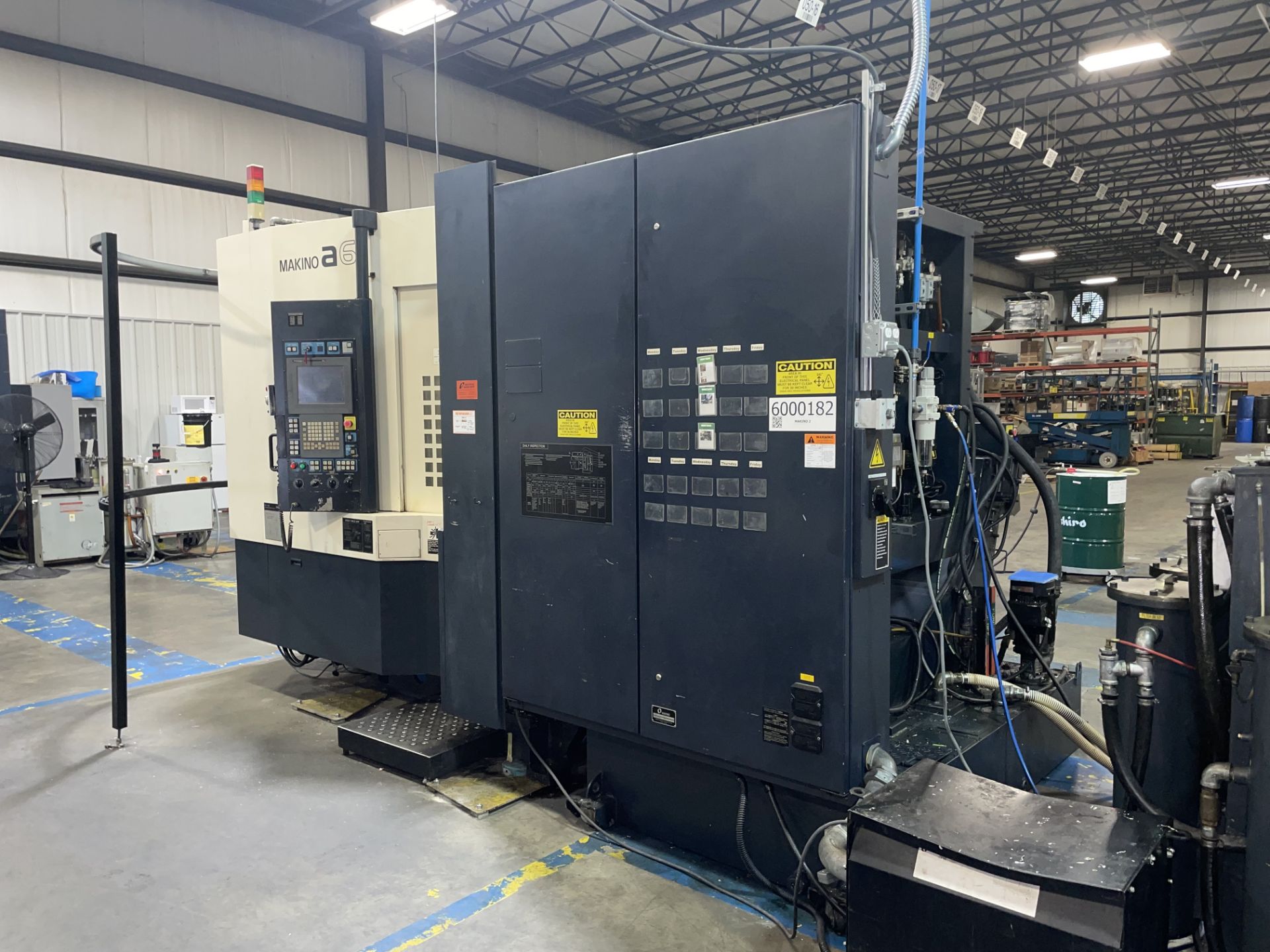 2006 - MAKINO A61 CNC HORIZONTAL MACHINING CENTER, X-AXIS TRAVEL 28.7 ...