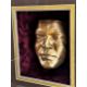 Muhammad Ali Signed Montage- Everlast signed Glove and Dipped Gold Face ...