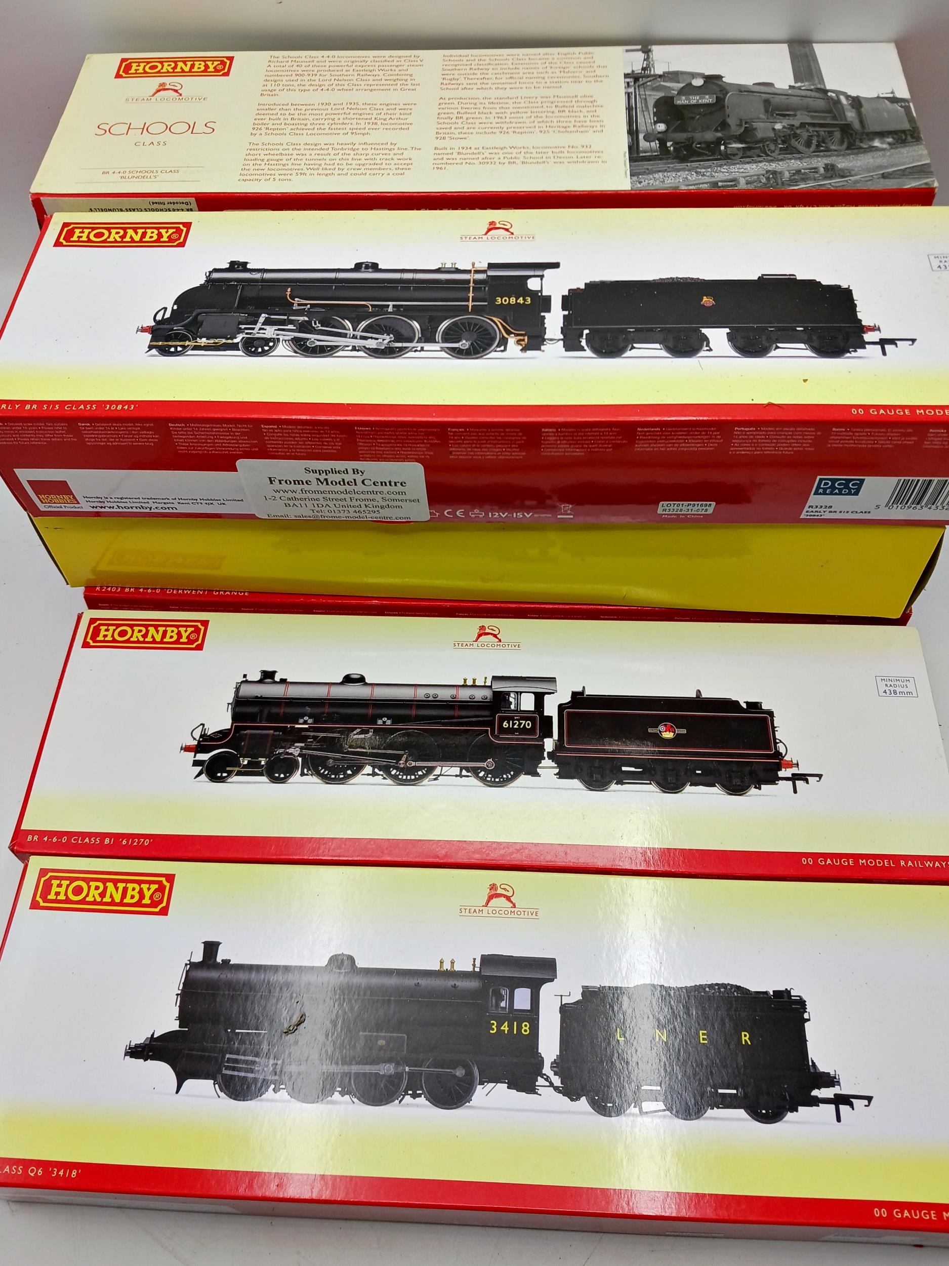 Collection of boxed Hornby 00 Gauge model trains. To include R3424 ...