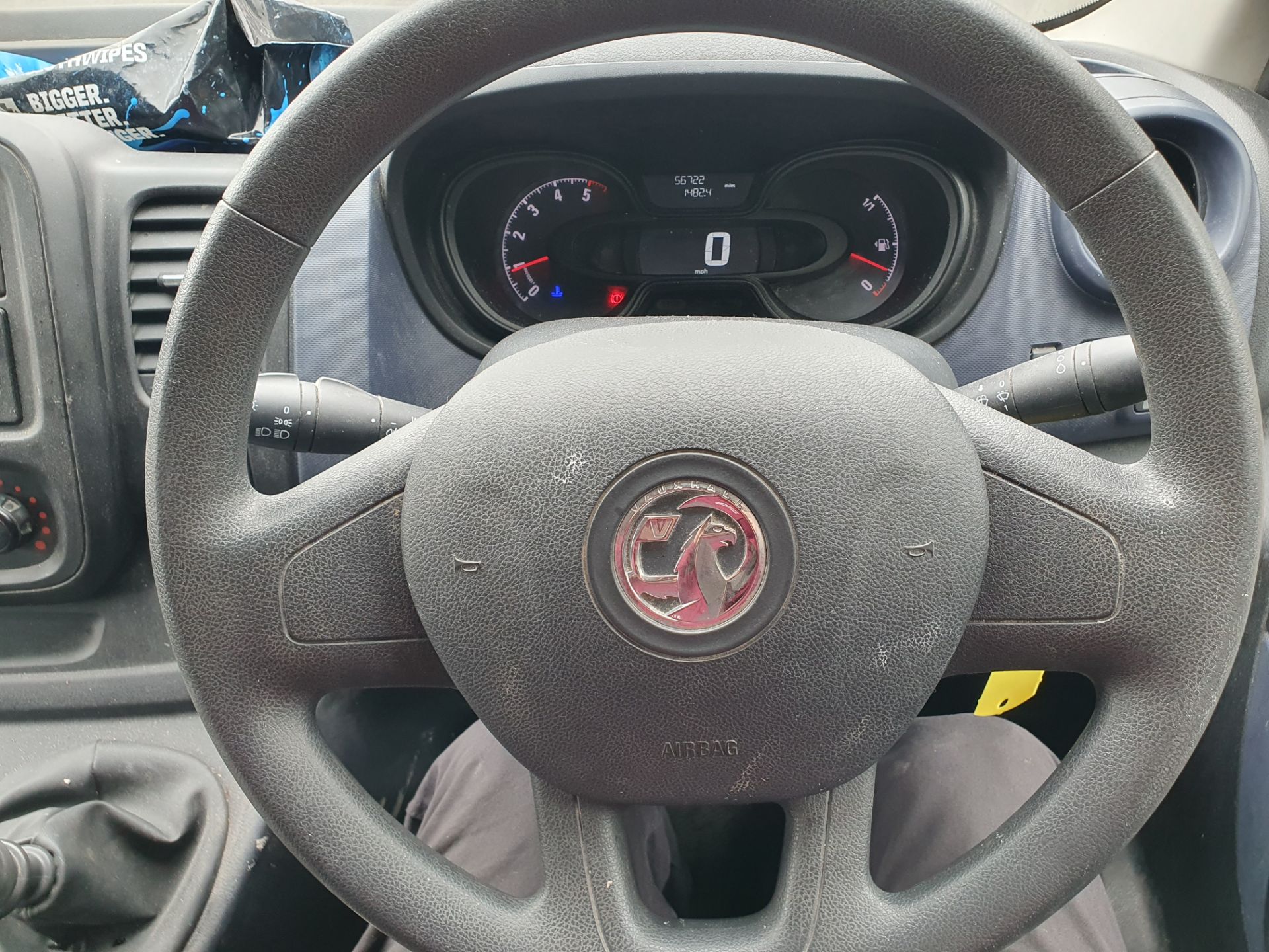 Make: Vauxhall Model: Vivaro 2700 CDTI Reg: FY68 WYP Mileage: 56,722 ...