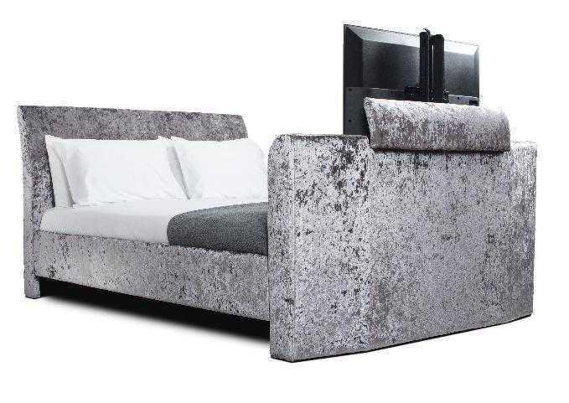 BRAND NEW & BOXED 5ft king-size TV bed complete with mattress and ...