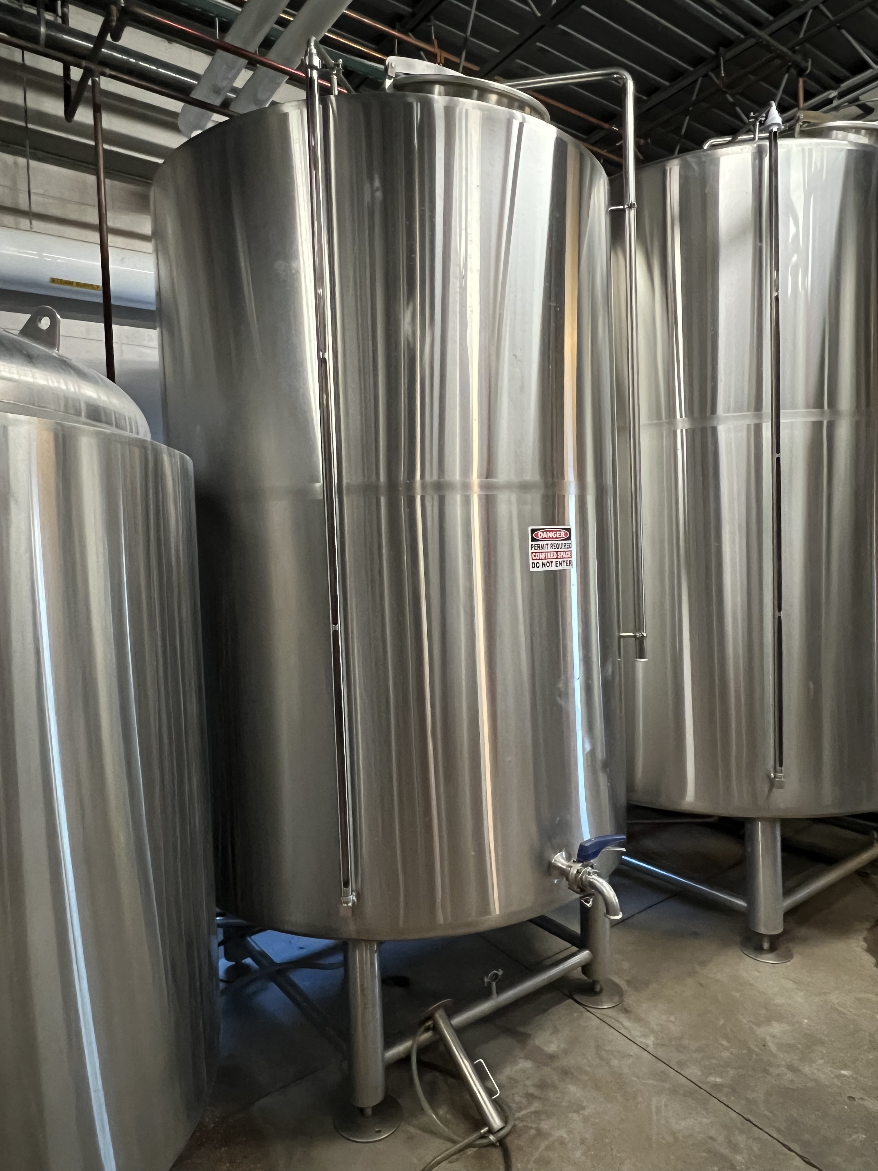 Premier Stainless 30 bbl Cold Liquor Tank w/pump Includes:Glycol ...