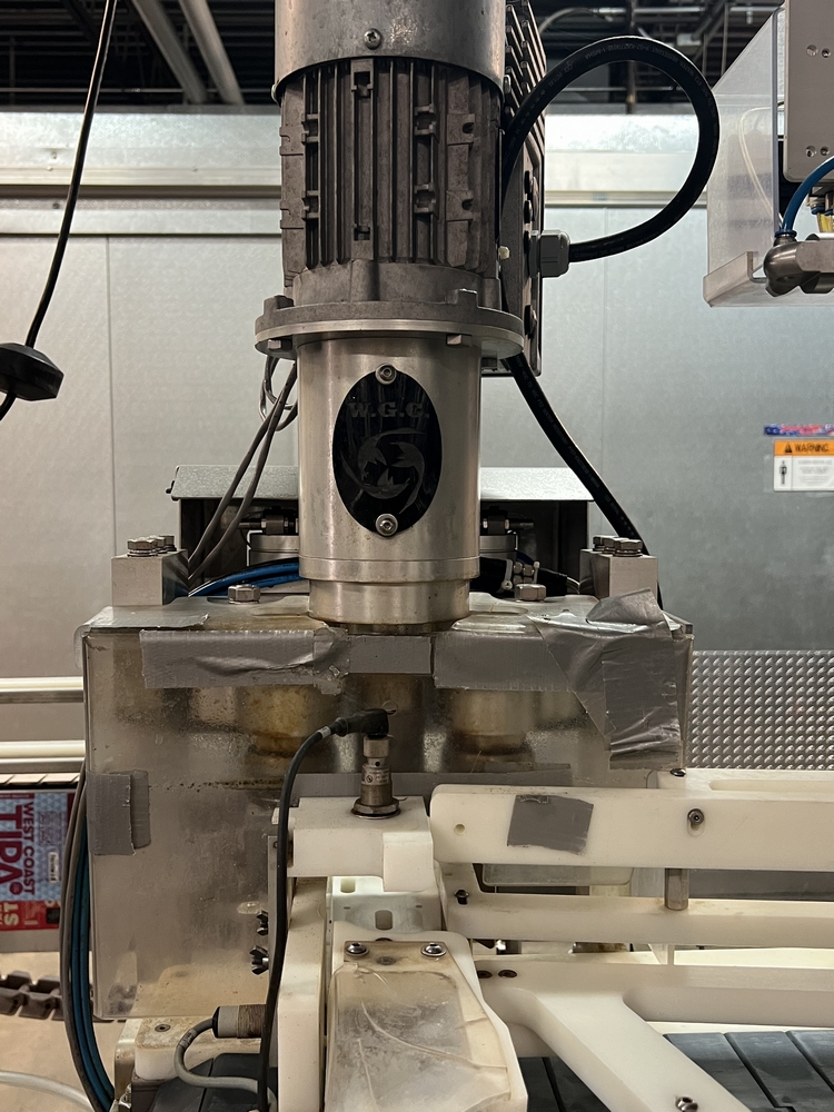 WGC 100 Wildgoose 2 fill head canning line 2 auto fill heads, auto lid ...