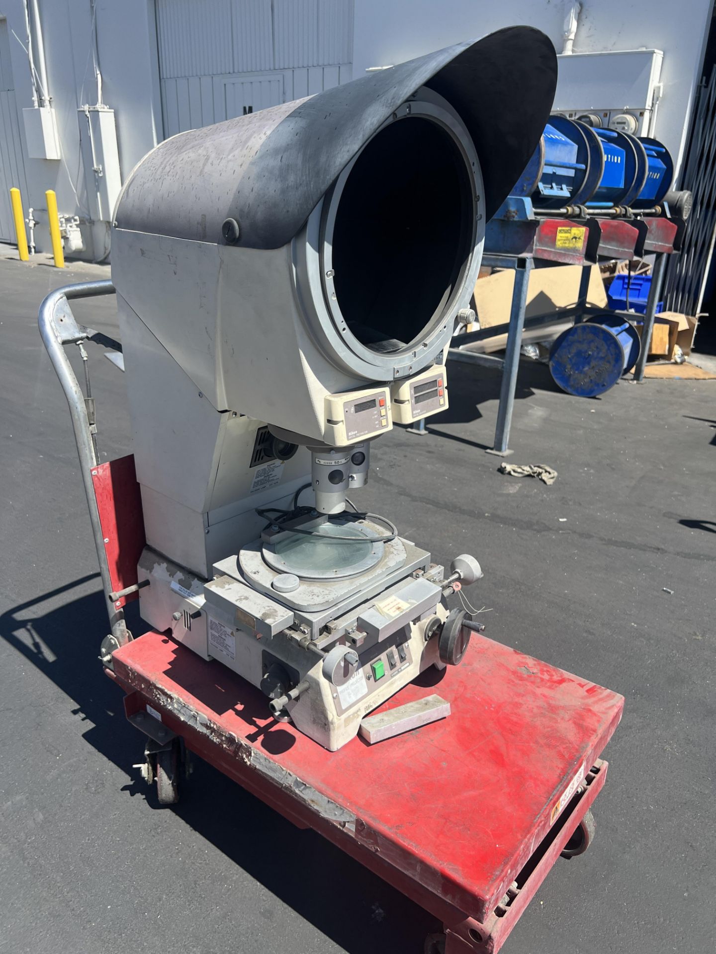 Nikon V-12B Profile Projector (unknown condition)