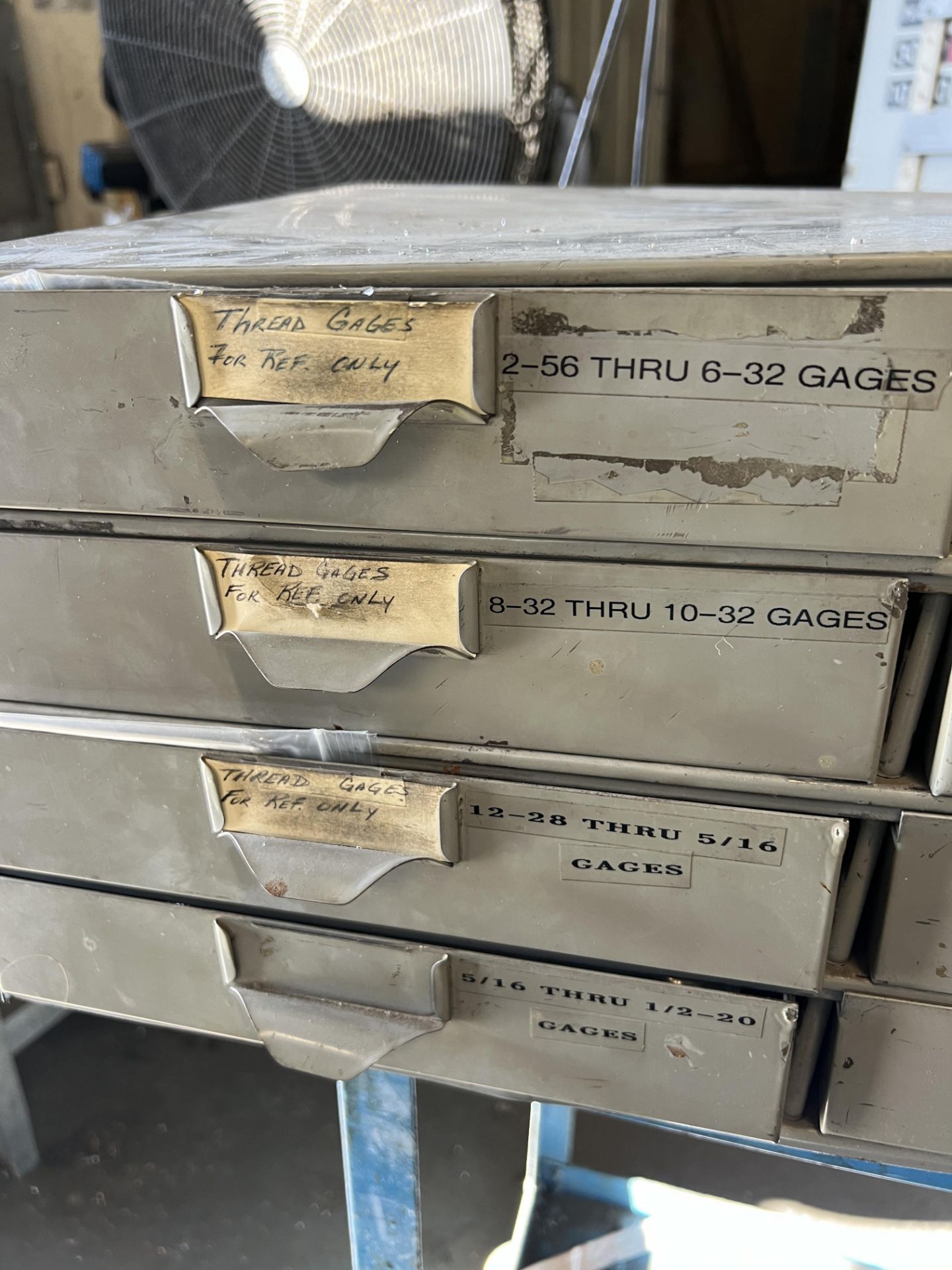 12 Drawer Metal Organizer with Various Gauges