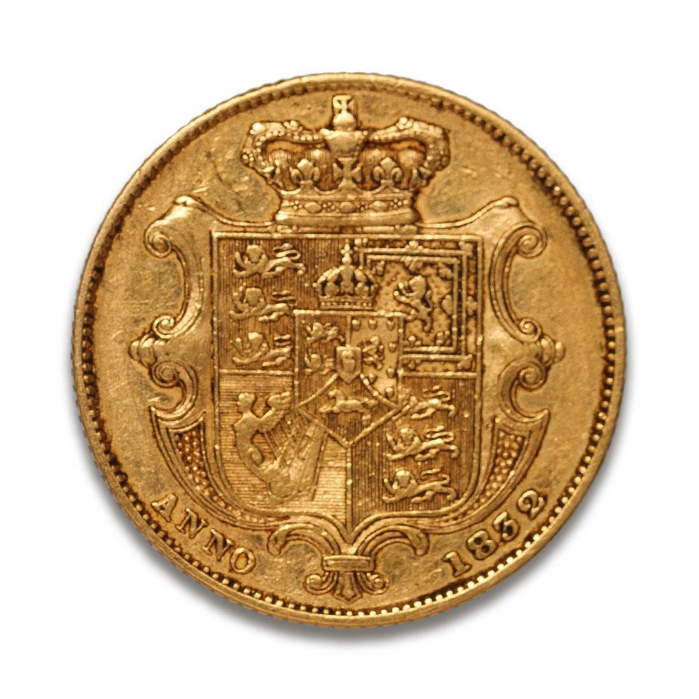 FULL gold shield back sovereign coin 1832, William IIII.