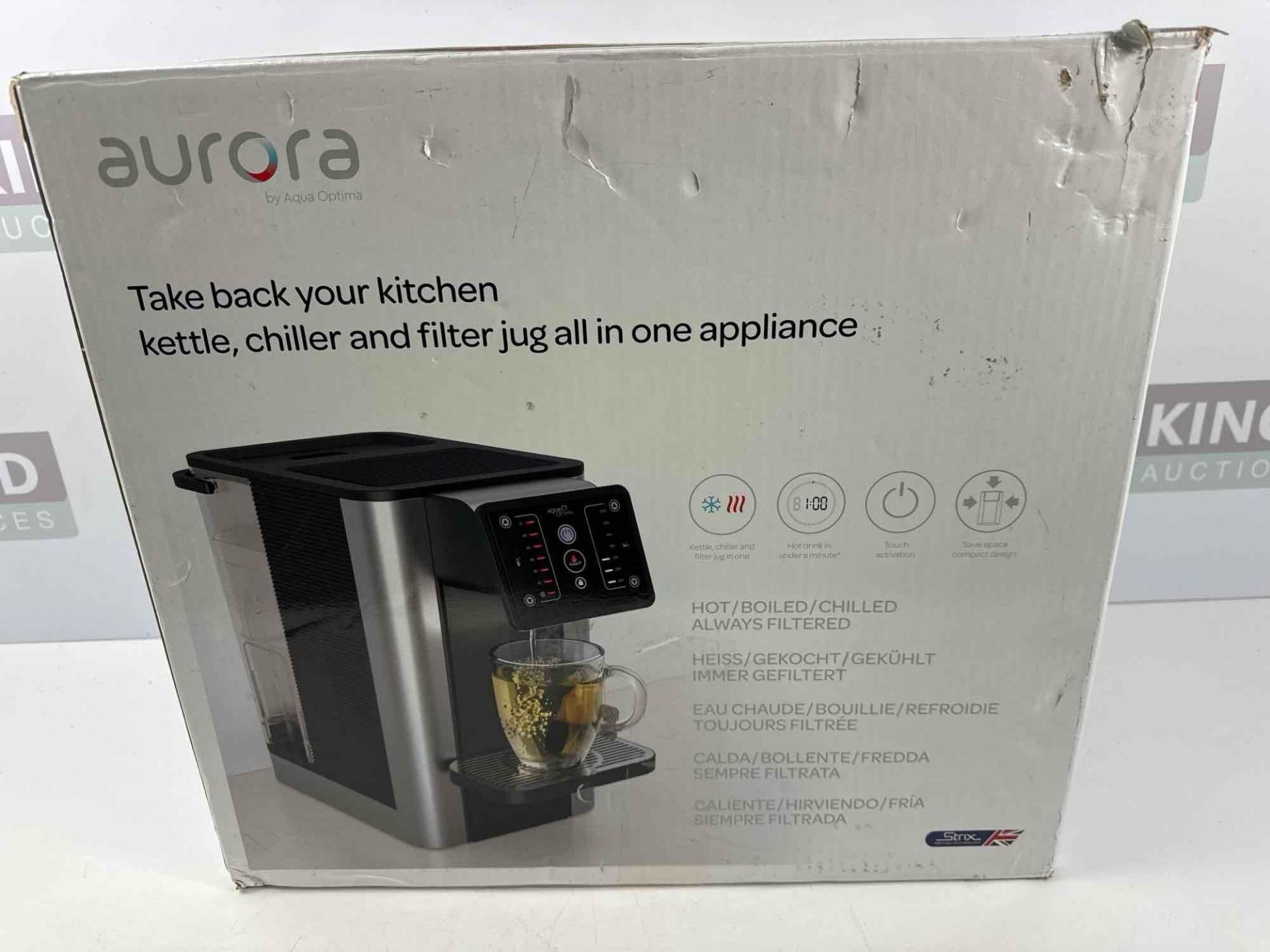 Aqua Optima Aurora Instant Hot & Cold Filter Water Dispenser