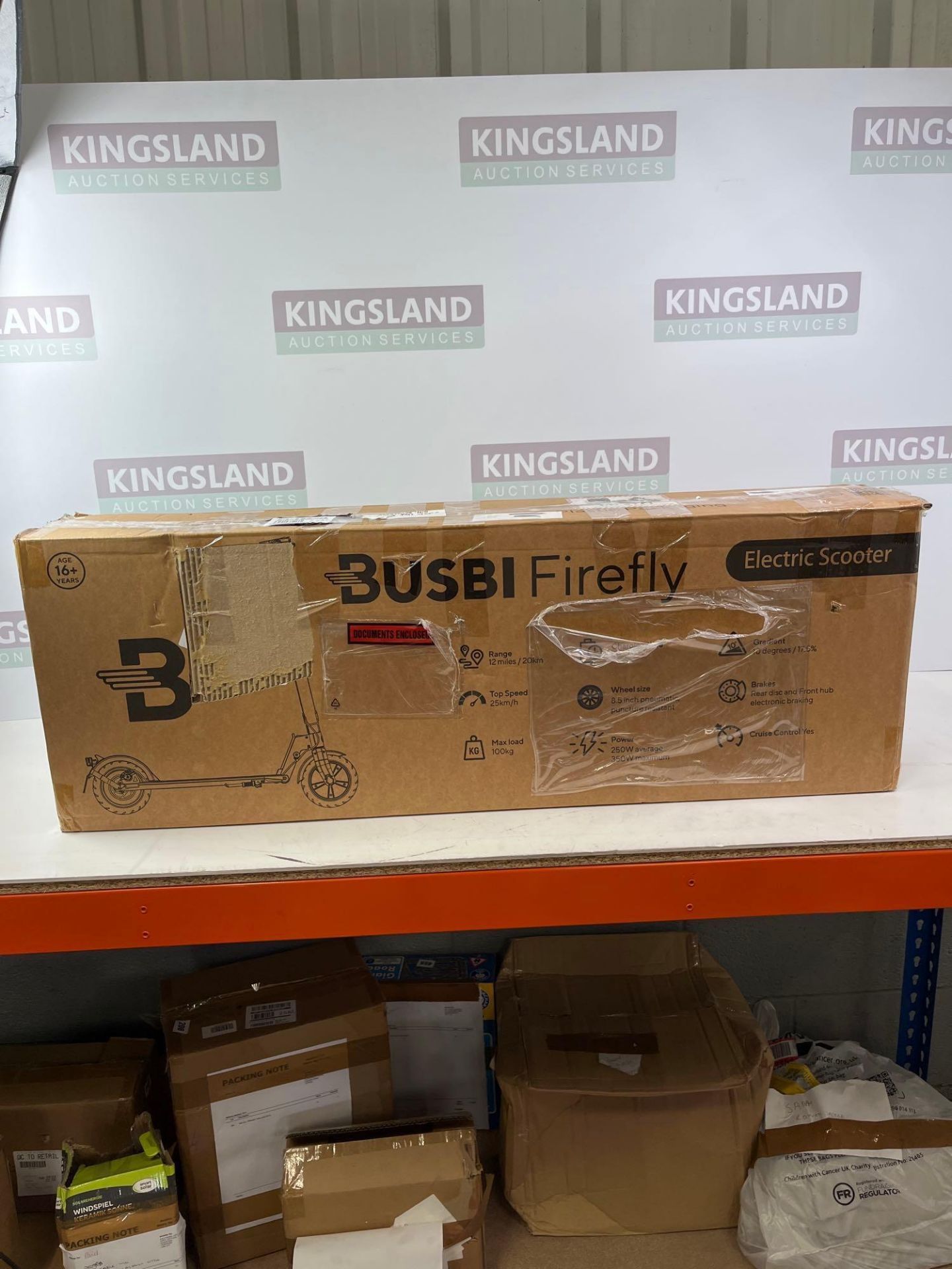 RRP £300- Busbi Firefly E-Scooter