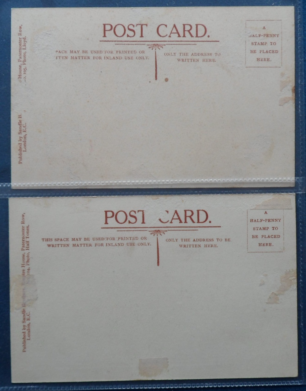 Postcards, Suffragette, a pair of printed cards of The Votes for Women ...
