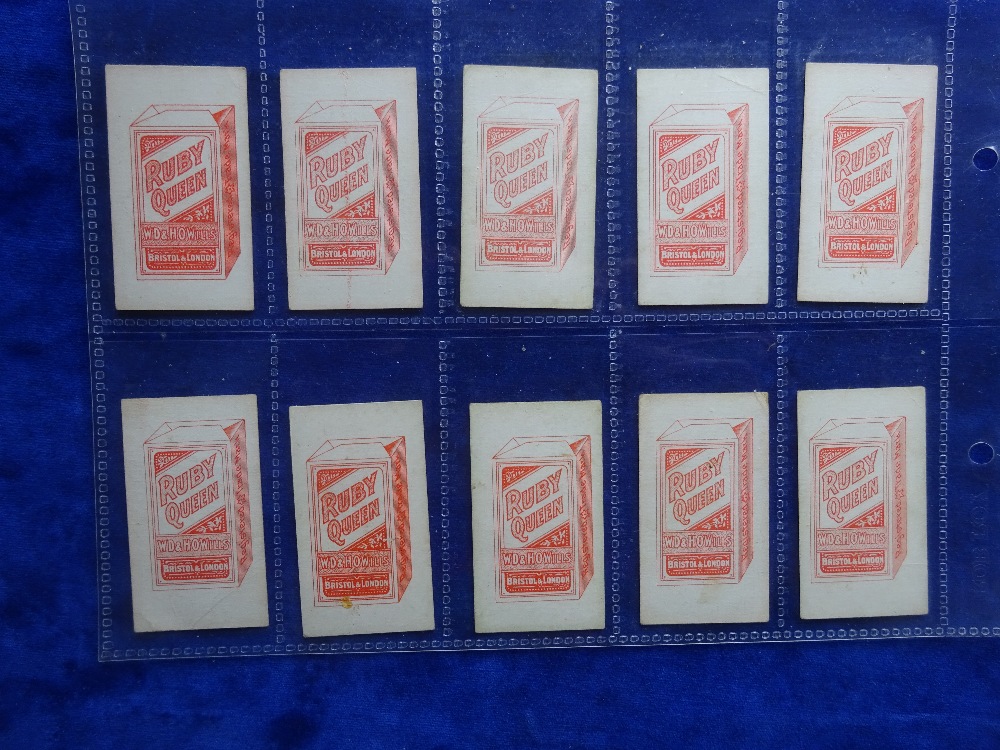 Cigarette cards, Wills Overseas, Ruby Queen Brand Birds of the East ...