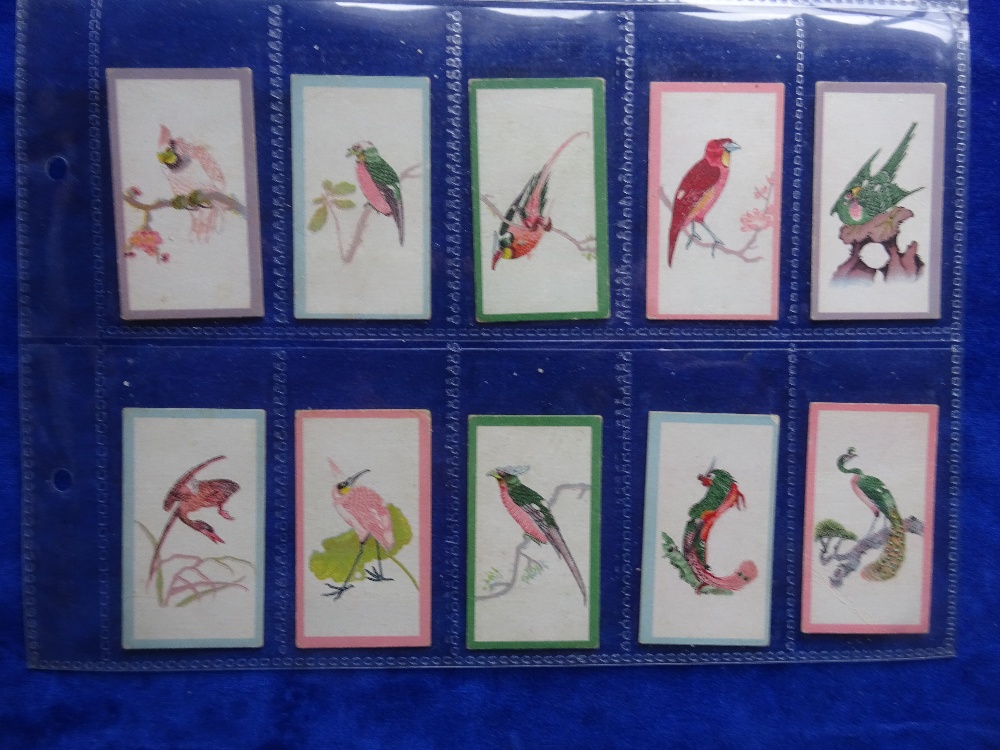 Cigarette cards, Wills Overseas, Ruby Queen Brand Birds of the East ...