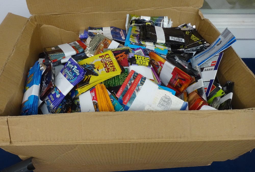 Trade card wrappers, a very large selection of trading card & sticker ...
