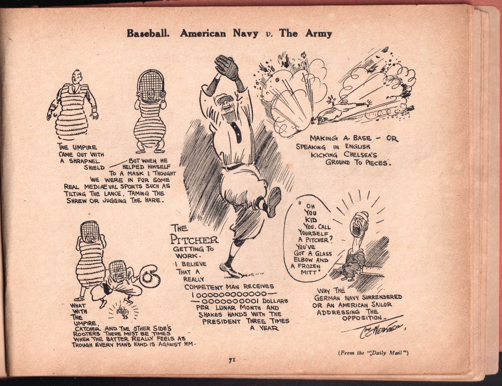 Sport, Tom Webster, Daily Mail cartoonist, 'Among the Sportsmen ...