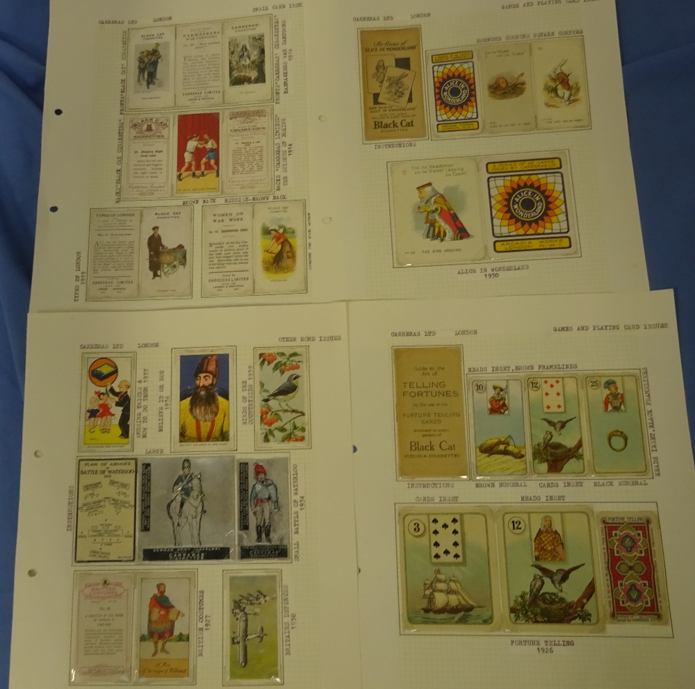 Cigarette cards, Carreras, approx 230 type cards many different series ...