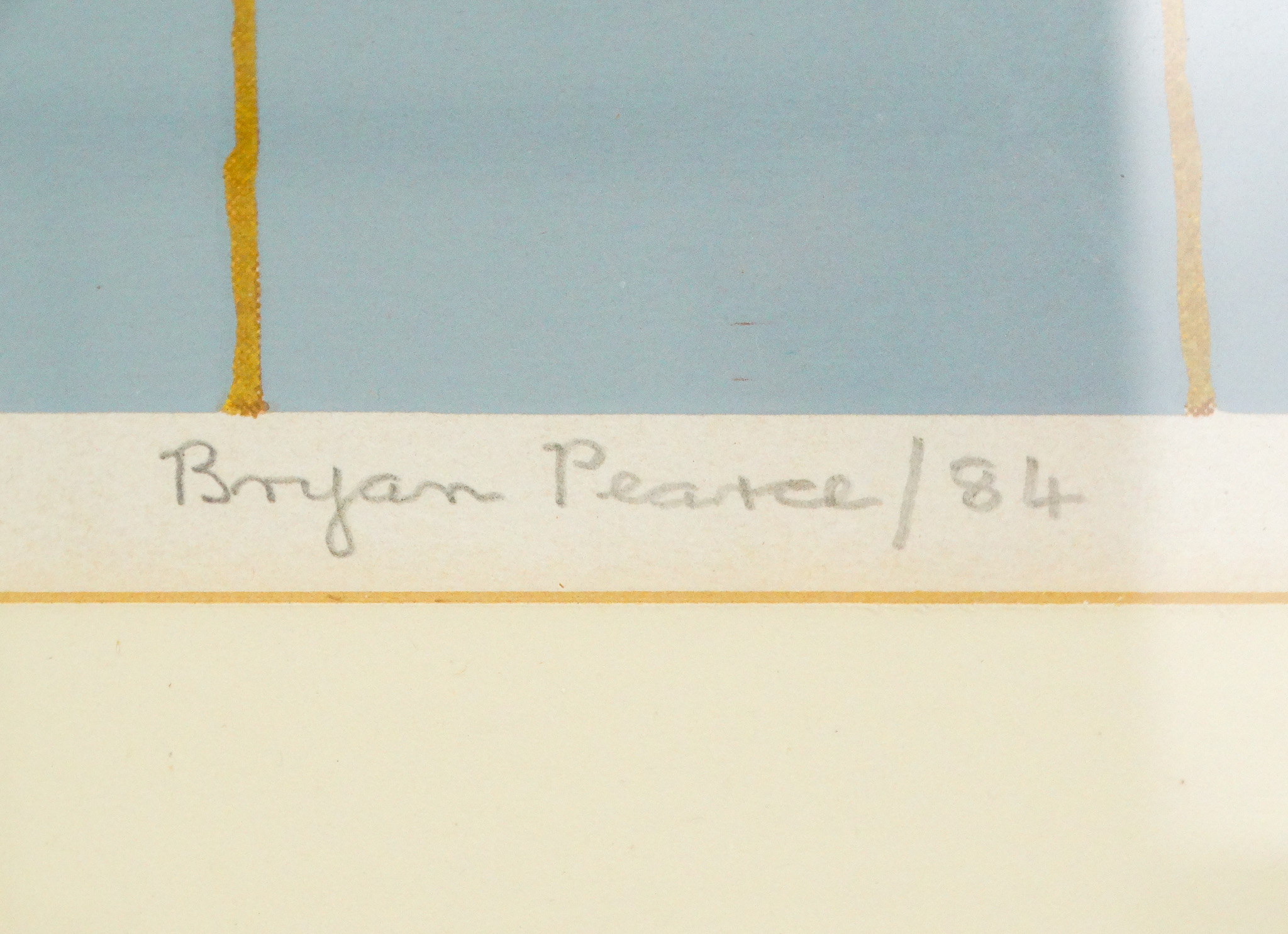 Bryan PEARCE (British 1929-2006) Arum Lilies Screenprint Signed, dated ...