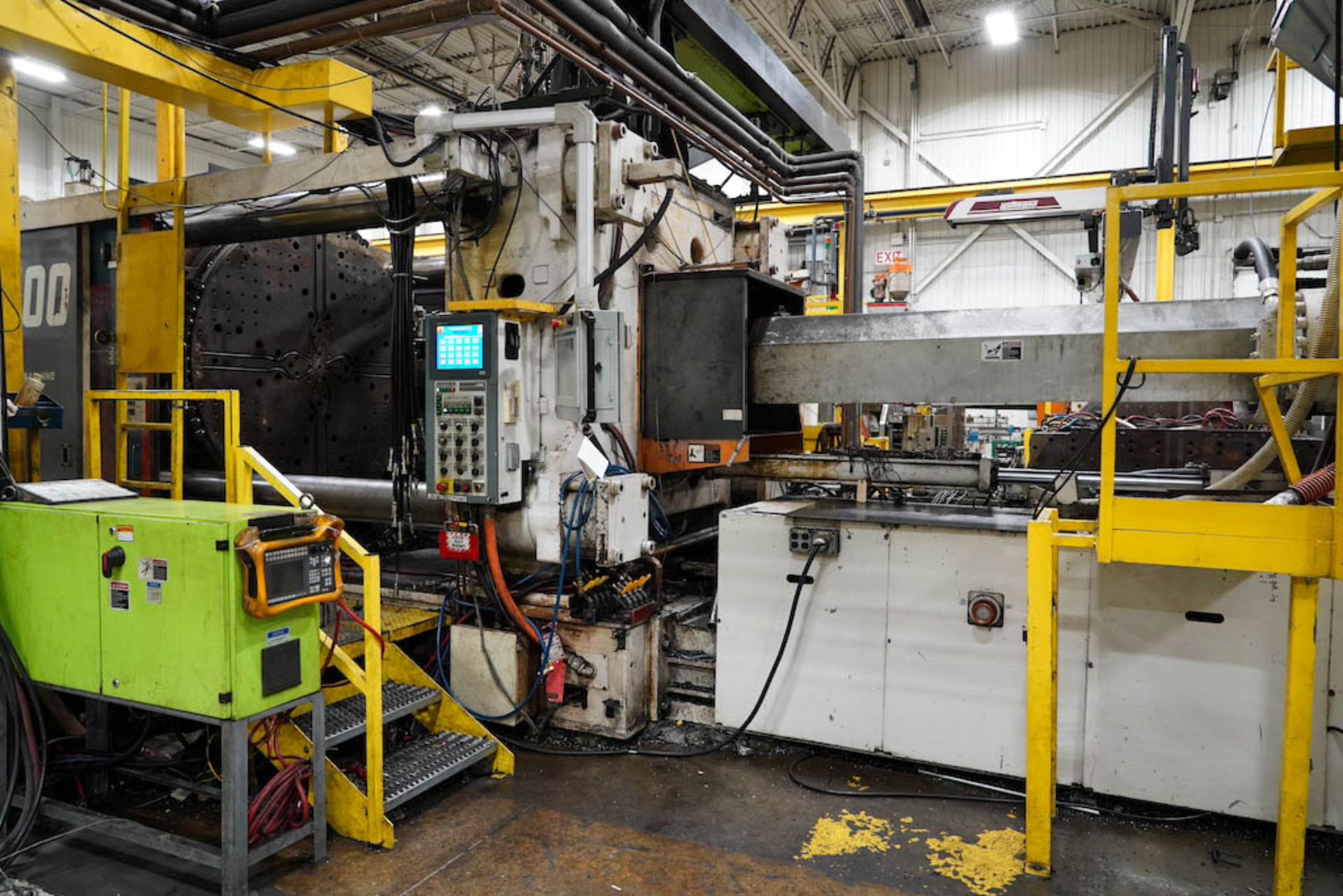 { Group of lots: 77, 78 } UBE UM 1500 USW, 1500 Ton Injection Molding ...
