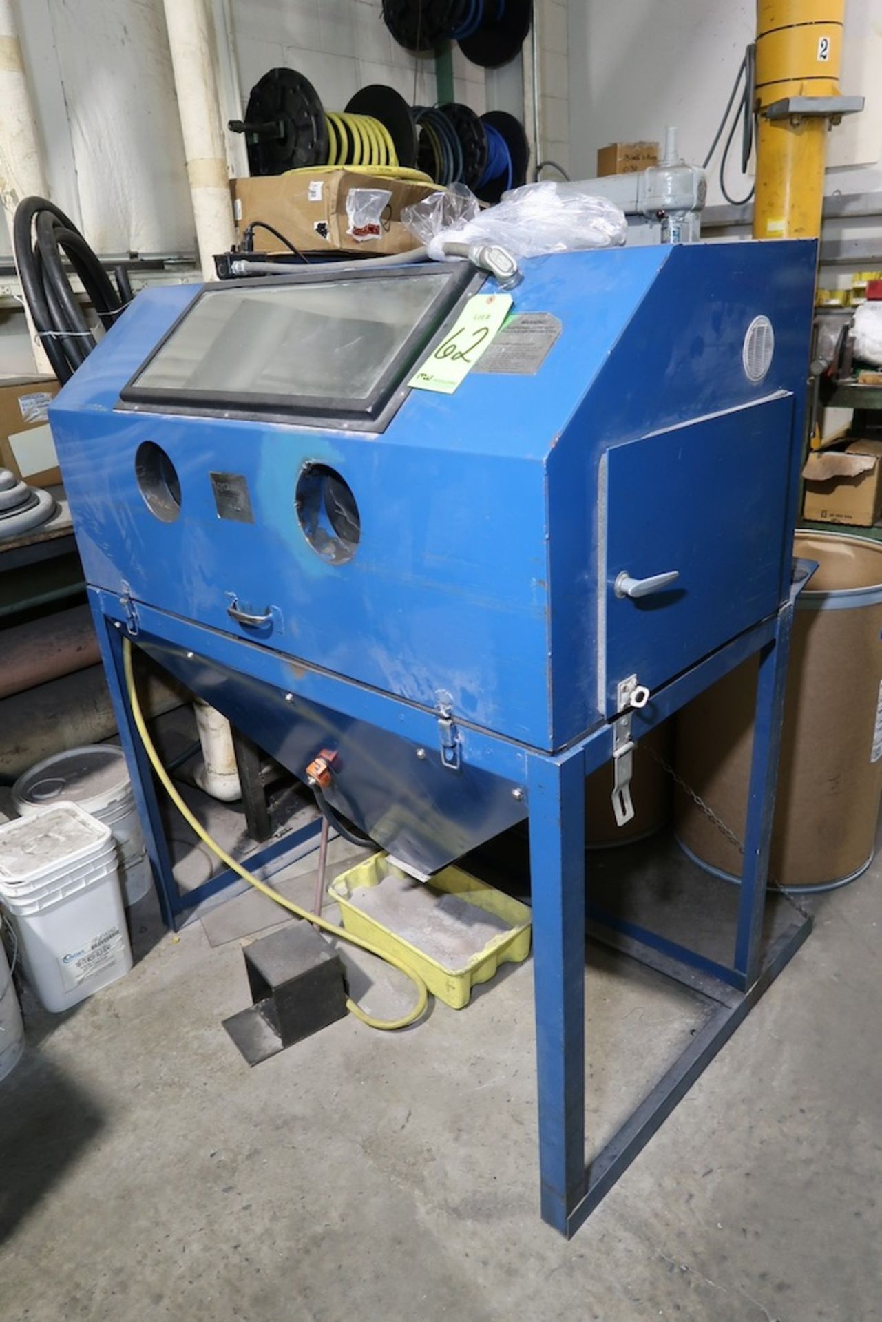 Econoline 4826 Abrasive Blast Cabinet with Dust Collection System, S/N ...
