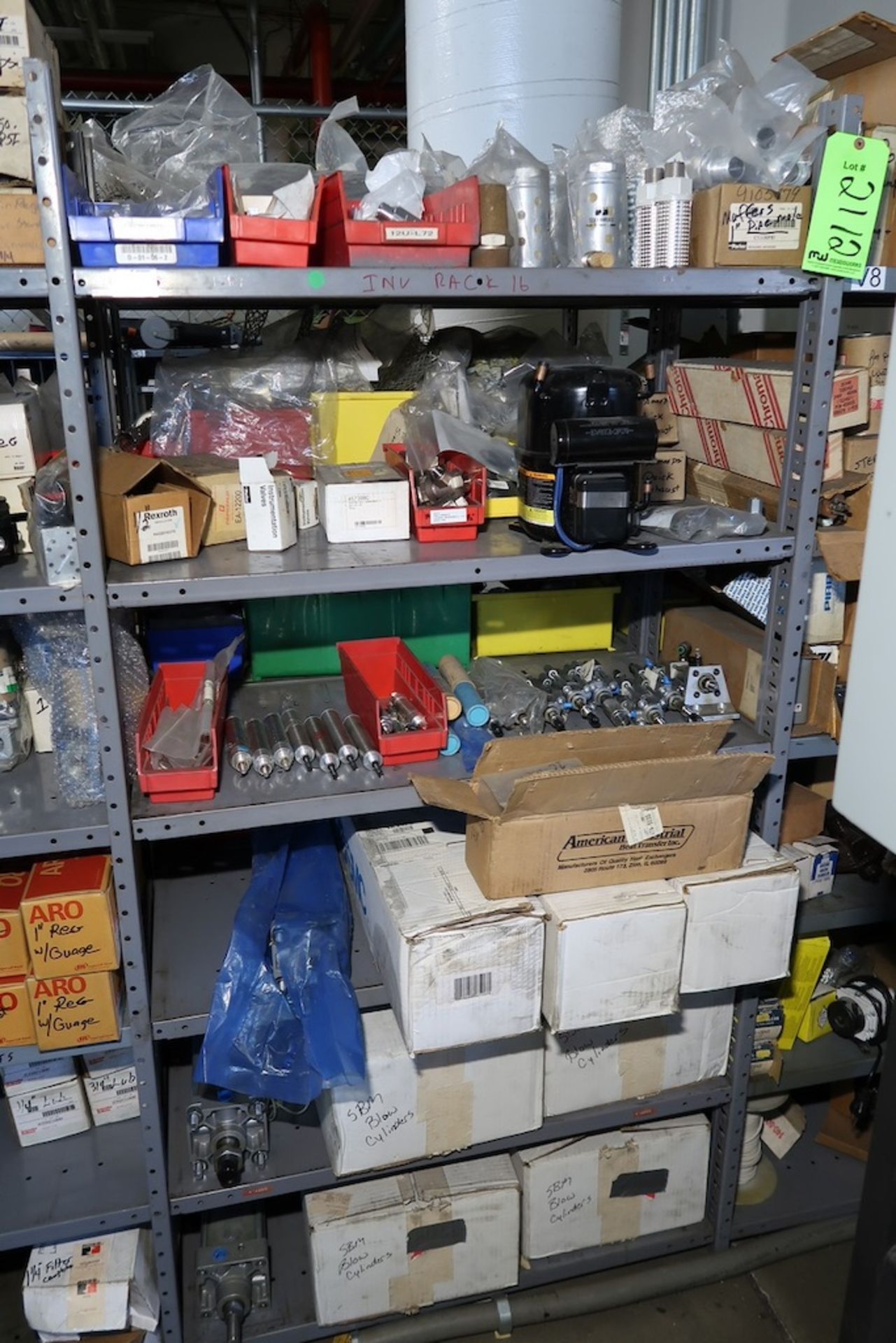 UPDATED Lot Description and Photos: (13) Sections of Adjustable Racking ...