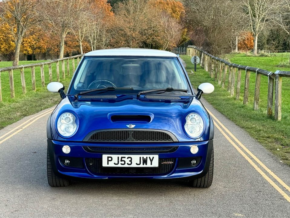 JB - 2003 MINI MINI COOPER S BLUE HATCHBACK *NO VAT* DATE OF ...