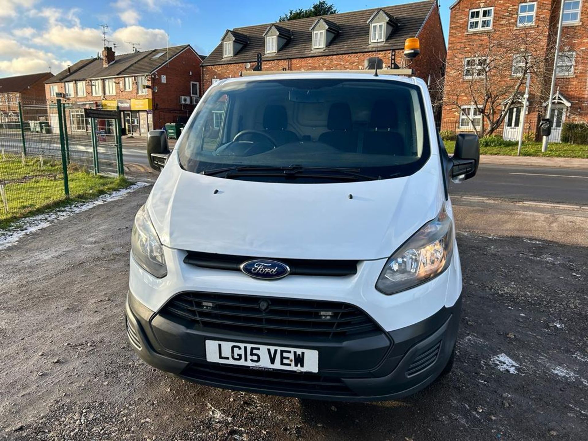 ABC - 2015 FORD TRANSIT CUSTOM 310 ECO-TECH WHITE PANEL VAN *NO VAT ...